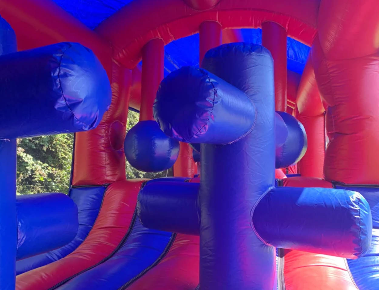 100ft Inflatable Assault Course Hire | Nationwide Entertainment