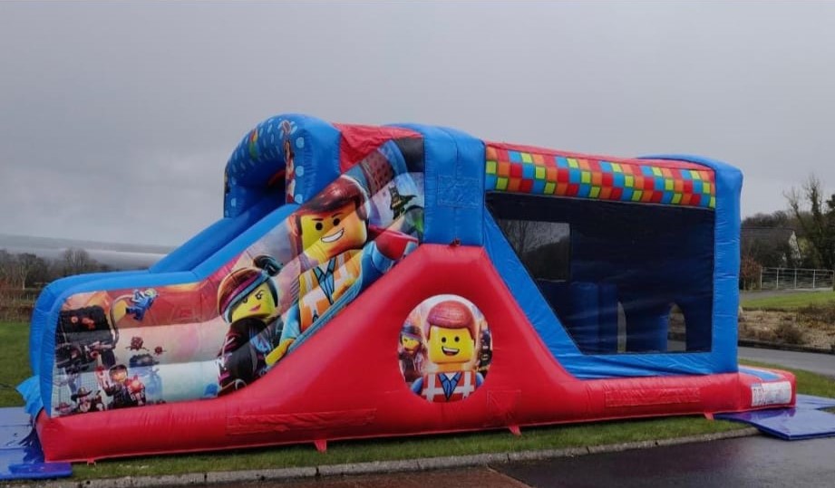 30ft Lego Run Obstacle Course - Bouncy Castle Hire in Cavan | Cavan ...