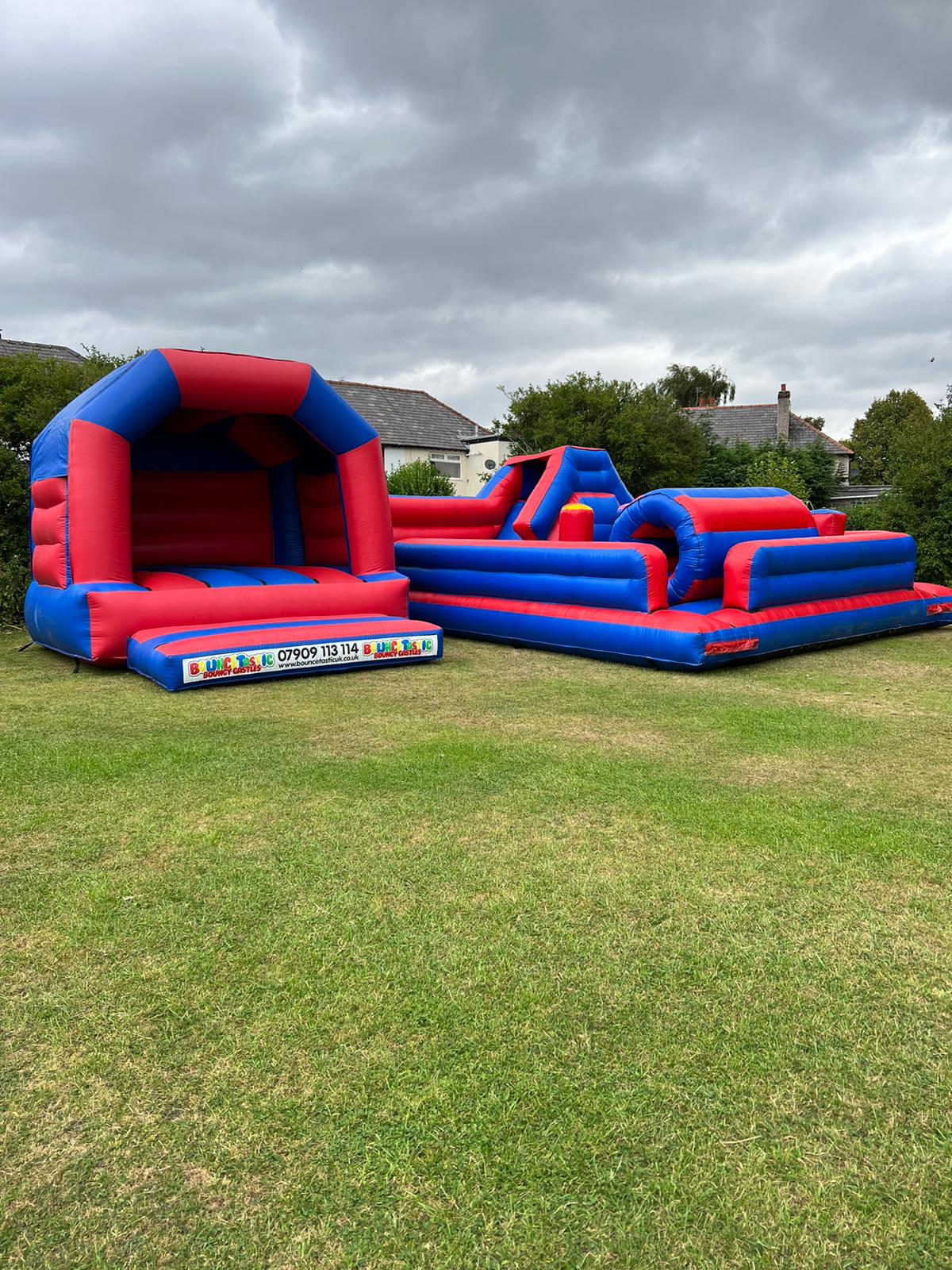 Multiplay Obstacle Course & Bouncy Castle Hire Deal | Liverpool