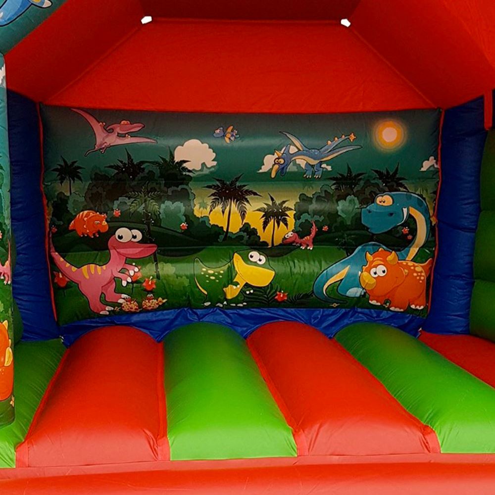 12ft x 12ft Dinosaur Bouncy Castle *12* - Bouncy Castles Soft Play and ...