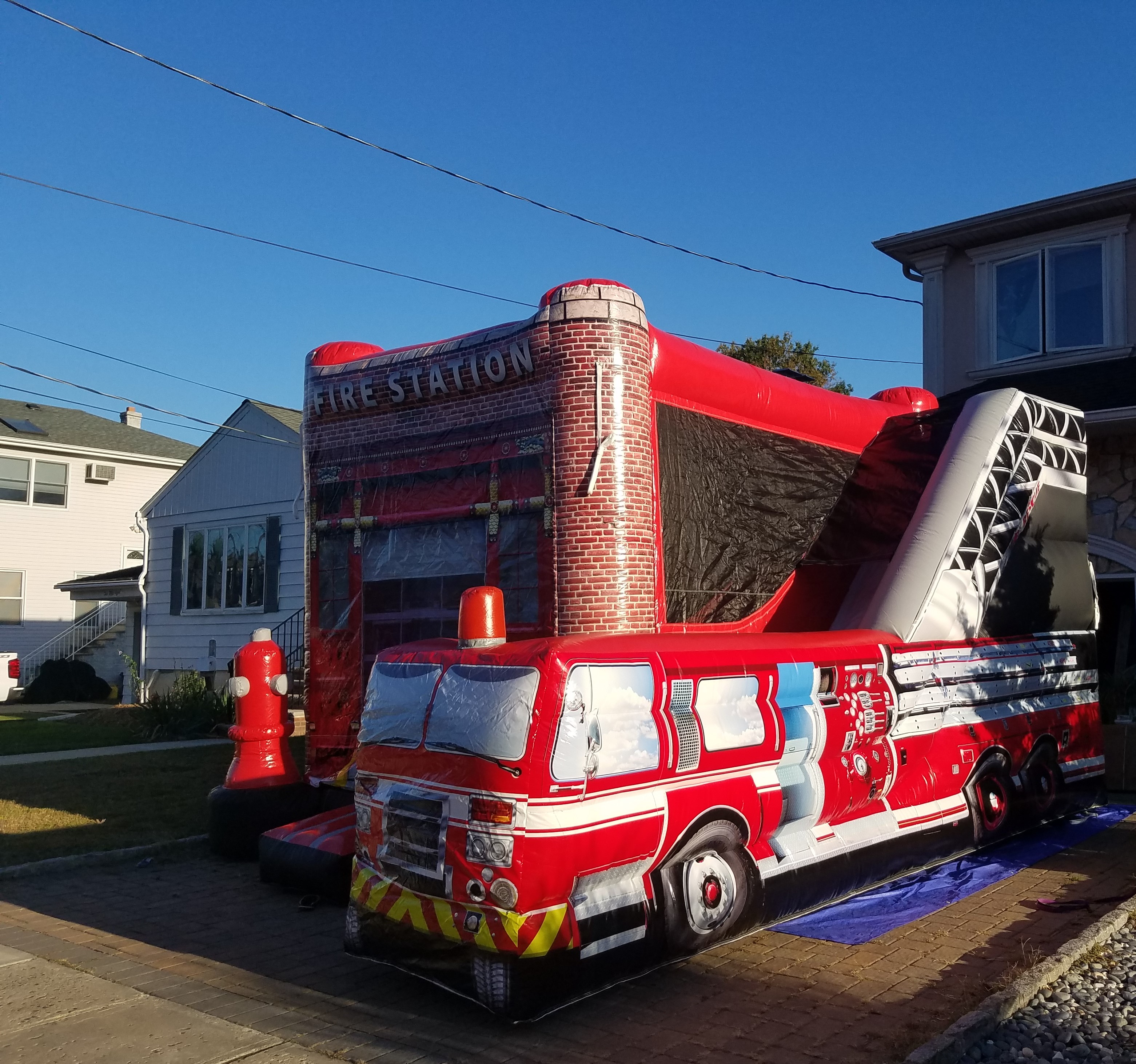 Fire Station Combo - Bounce house rental in Bergen County New Jersey ...