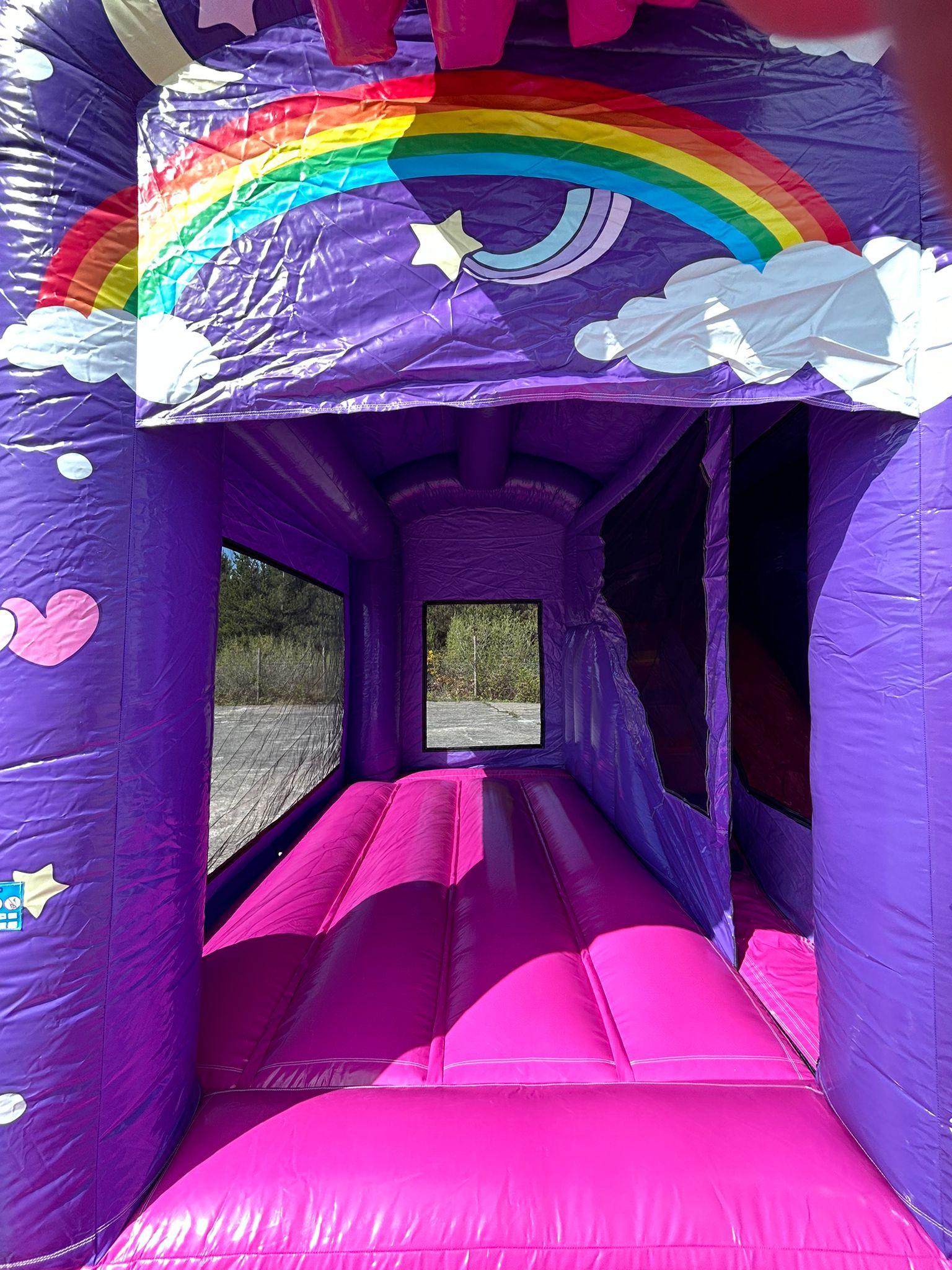 15ft x 18ft Magical Unicorn 3D Combi - Bouncy Castle Hire in Mayo ...