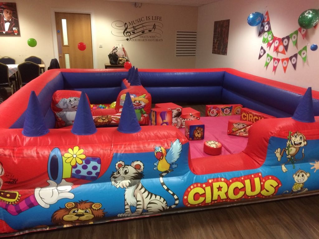 Circus Play Surround with Play Balls Only FOR INDOOR HIRE - Bouncy ...