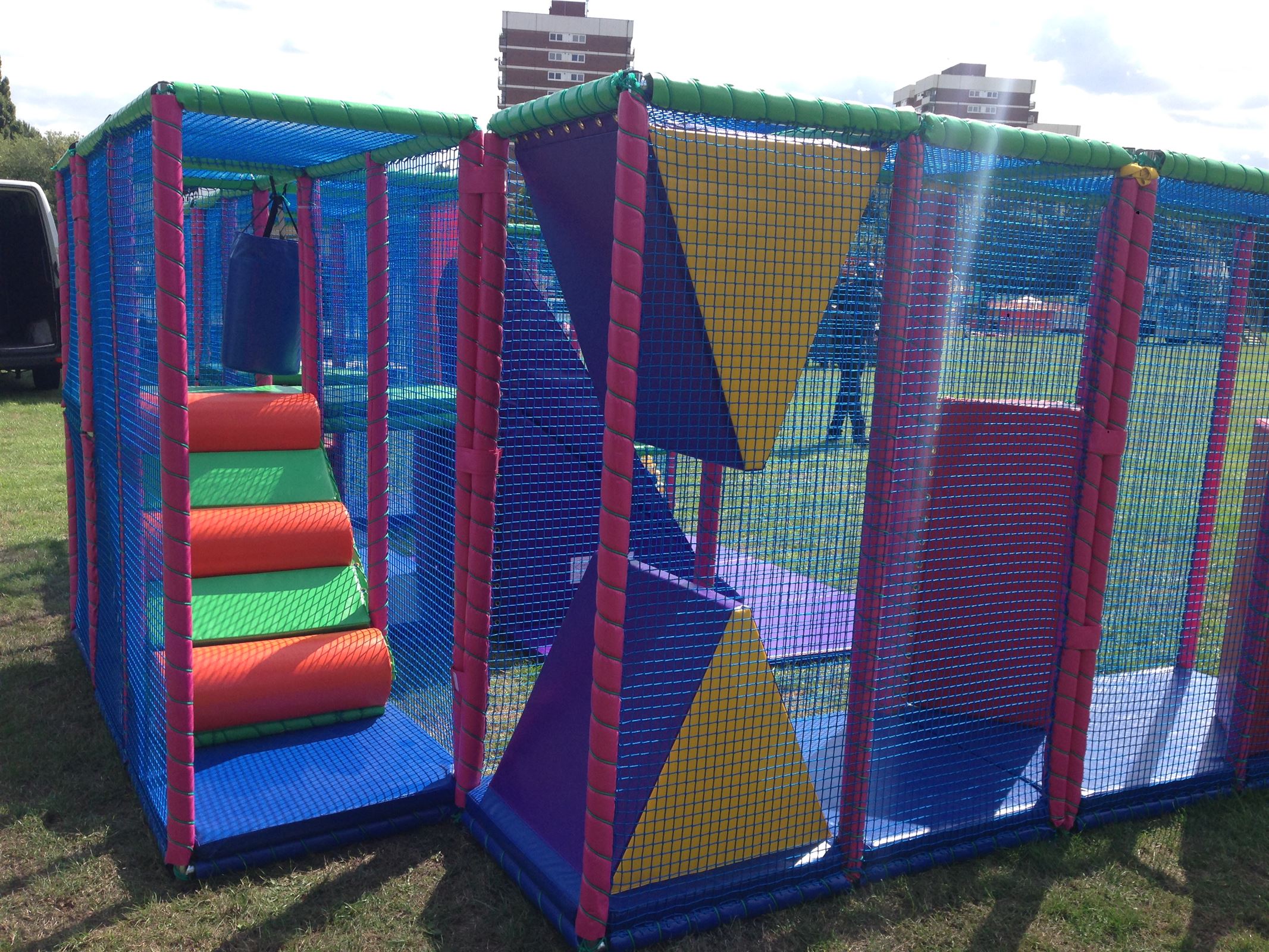 Peach Soft Play Climbing Frame Hire | Activity Games | London