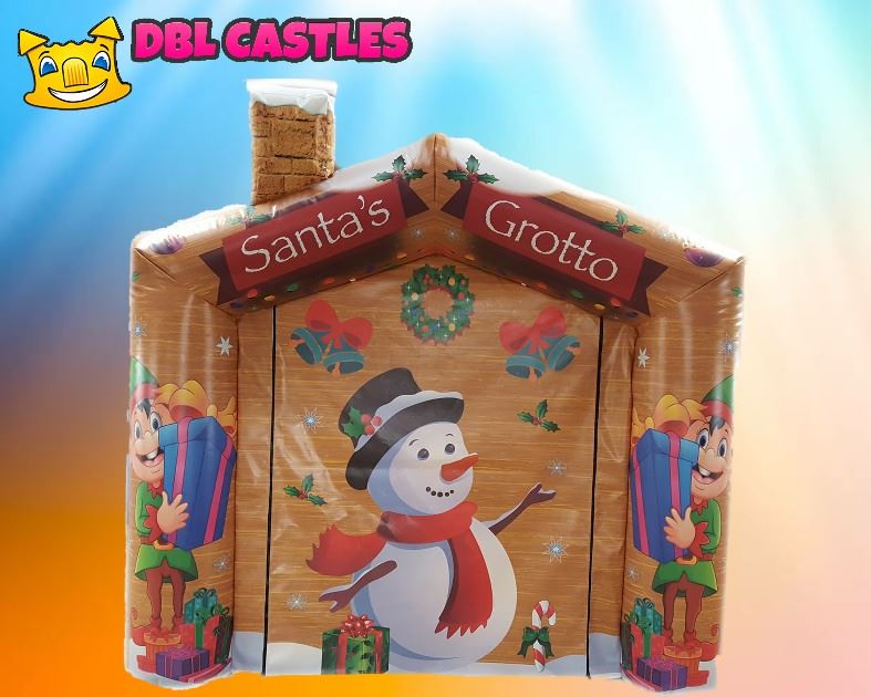 Santa's Grotto. - Bouncy Castle Hire & Rodeo Bull Hire in Bury St ...