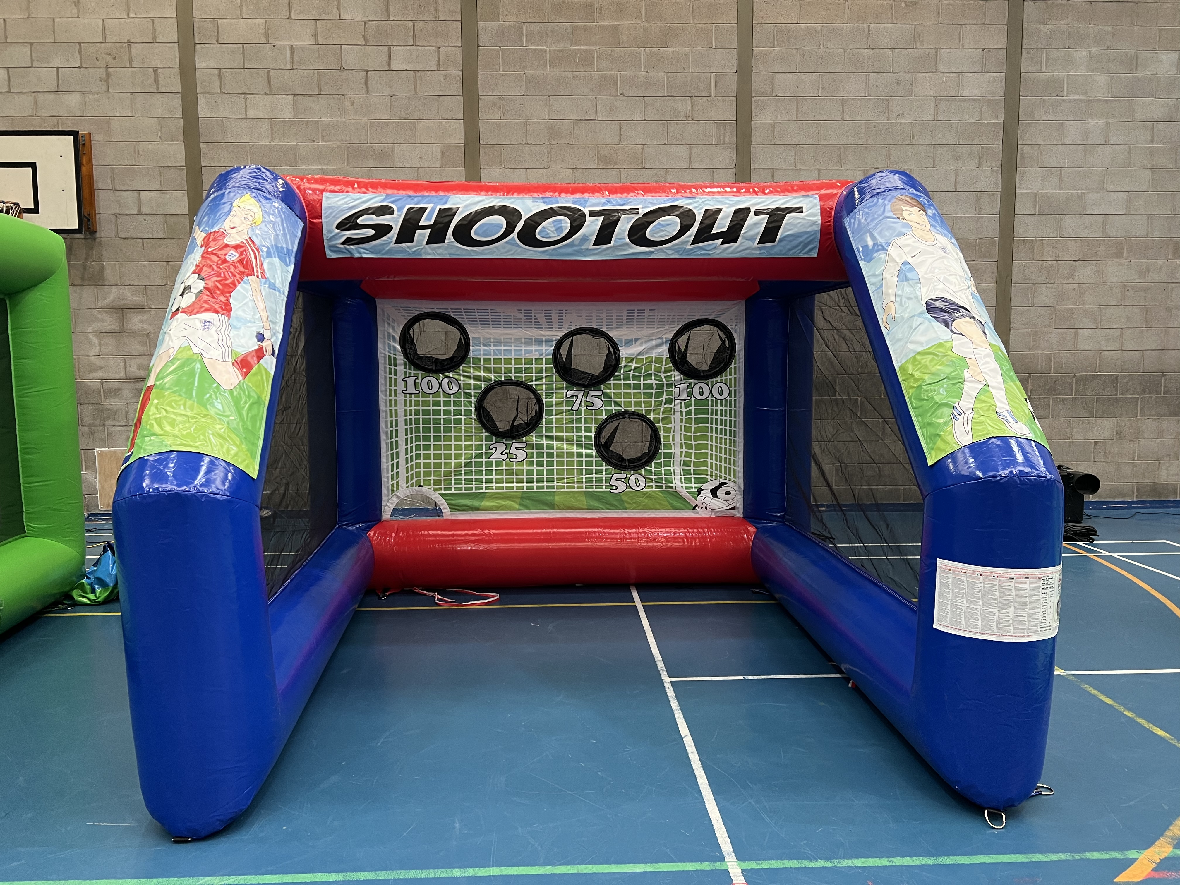 Football bouncy castle hire Walsall, Cannock, Dudley, Wolverhampton
