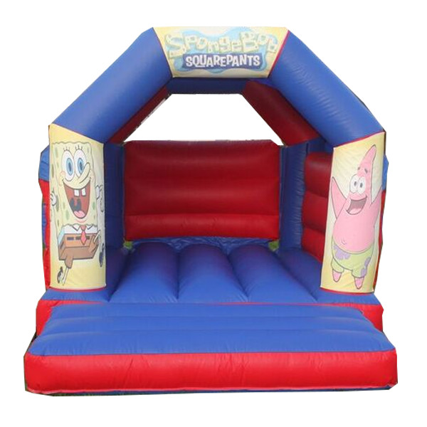 Spongebob Bouncy Castle Red & Blue - Bouncy Castle Hire in Hartlepool ...