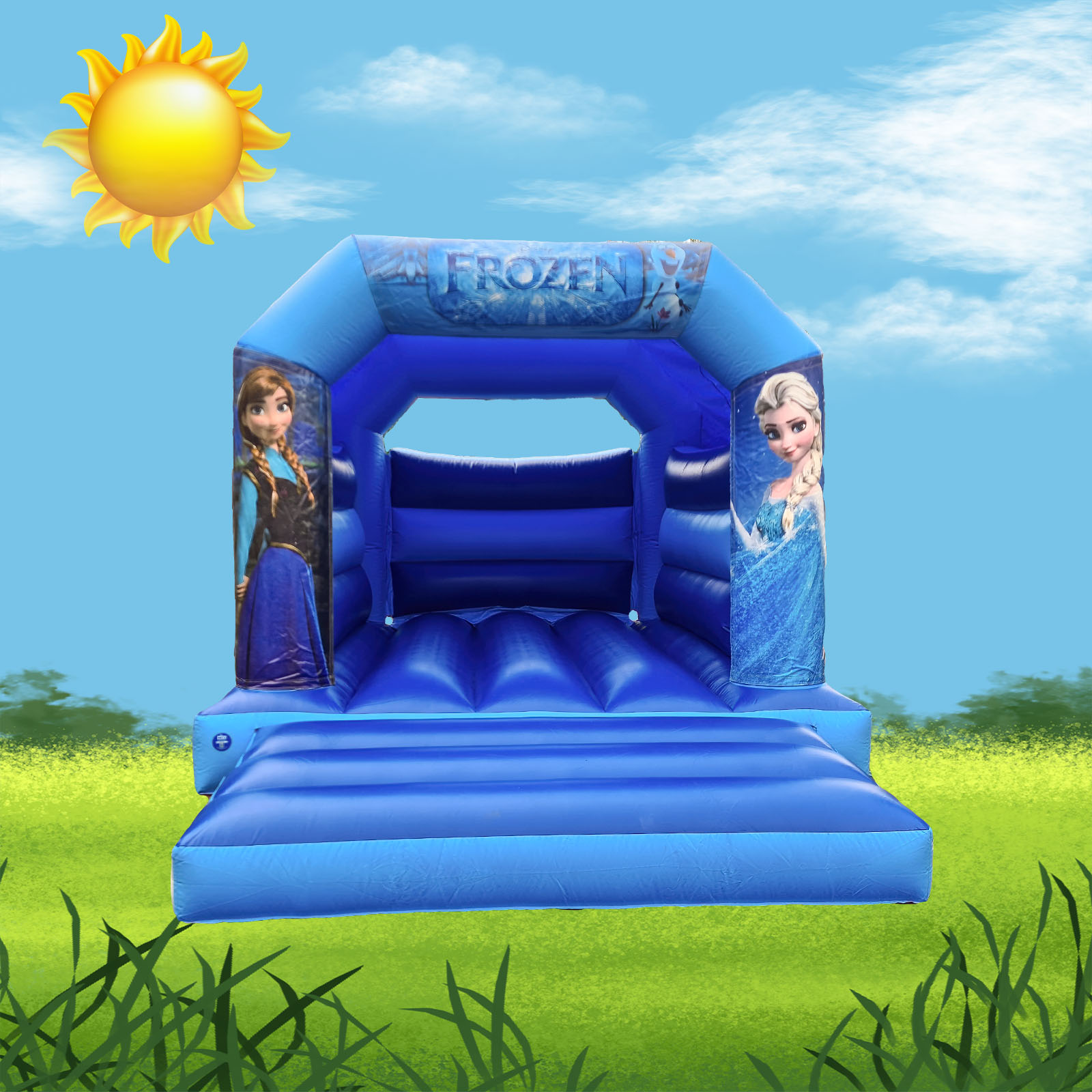 Frozen Bouncy Castle Hire | Airplay Inflatable