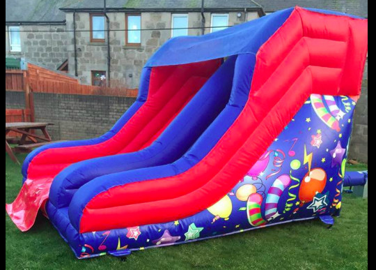 Small Party Time Slide (8.5ft) - Bouncy Castle Hire in Hartlepool ...
