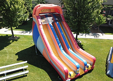 Wacky (22') Dual Slide - Rentals in Wisconsion | Blue Sky Inflatables, LLC
