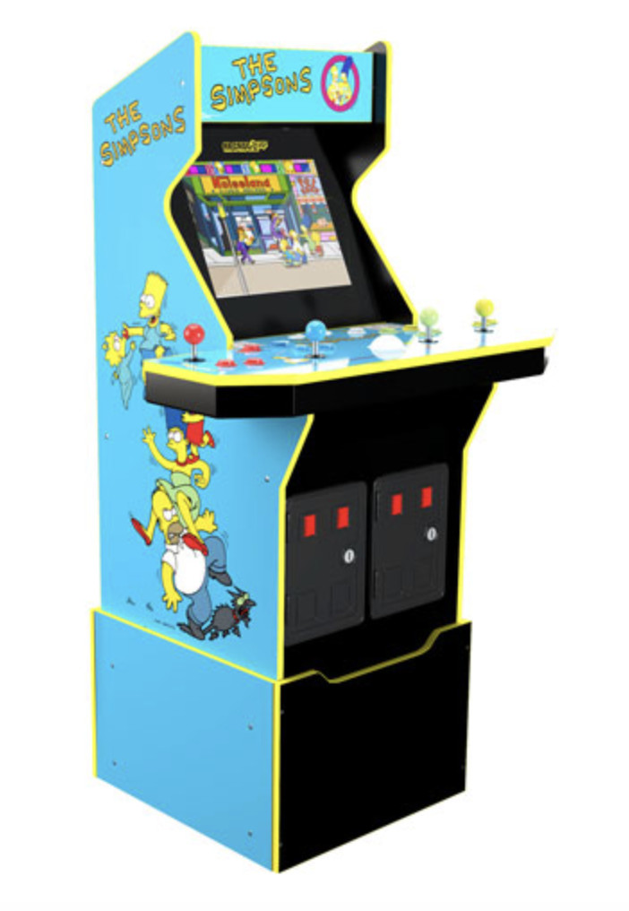 Simpsons Stand up Arcade - Hire in Calgary | Bounce it! Party Rentals