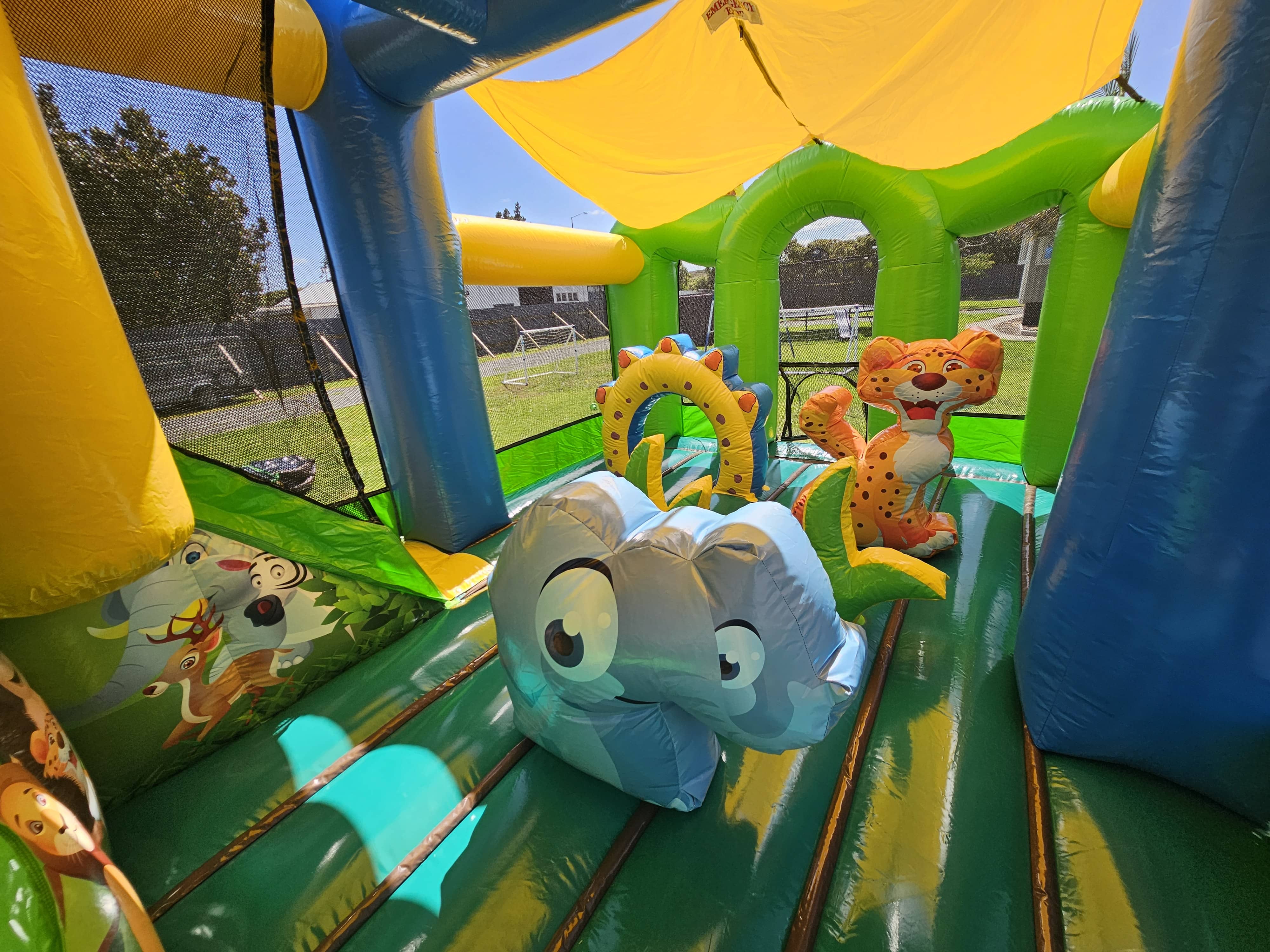 Jungle Adventure Combo - Hire in Auckland, New Zealand | A1 BOUNCY CASTLES