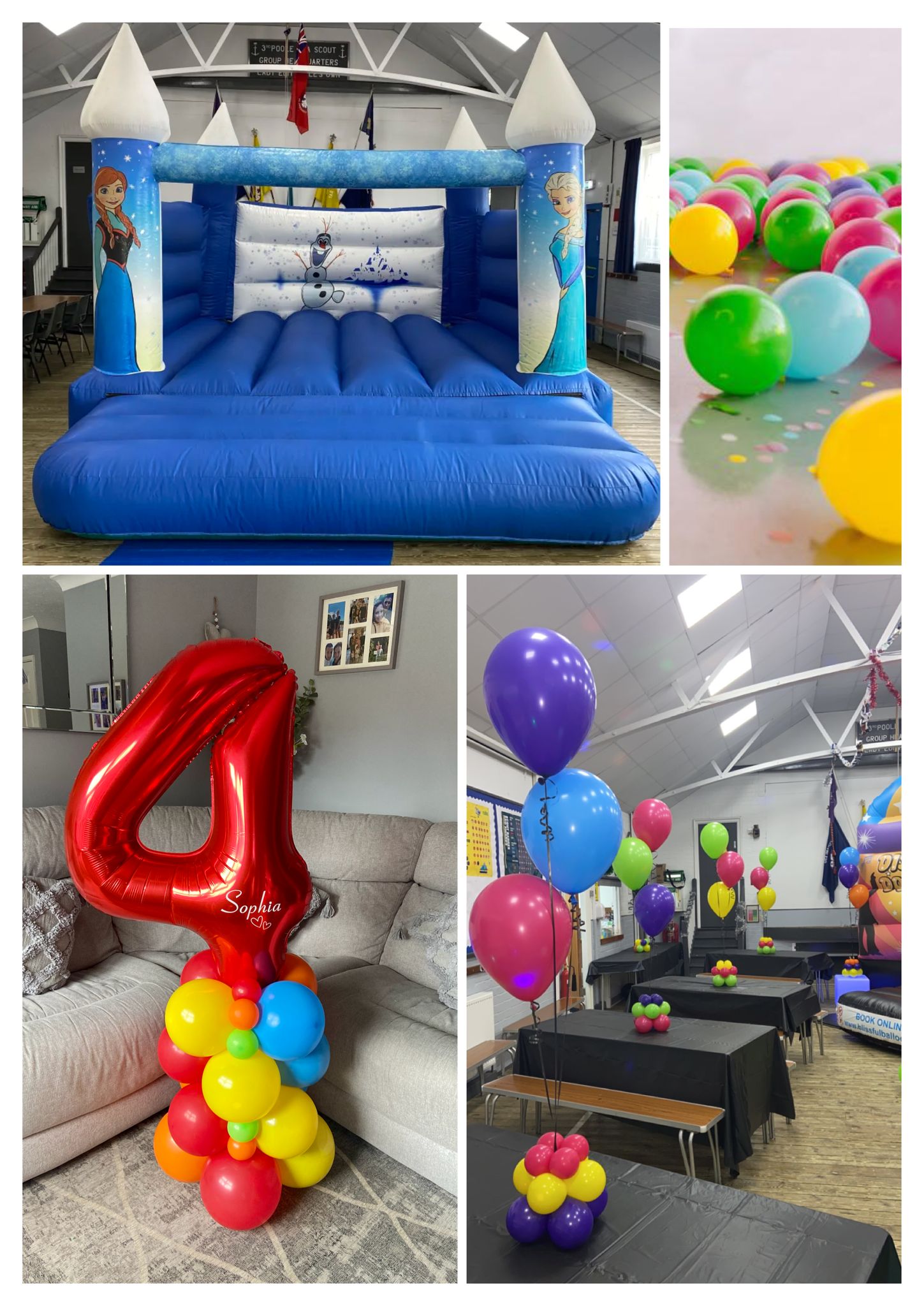 Bouncy Castle Hire - Hire, Balloon Displays, Bouncy Castle, Soft Play ...