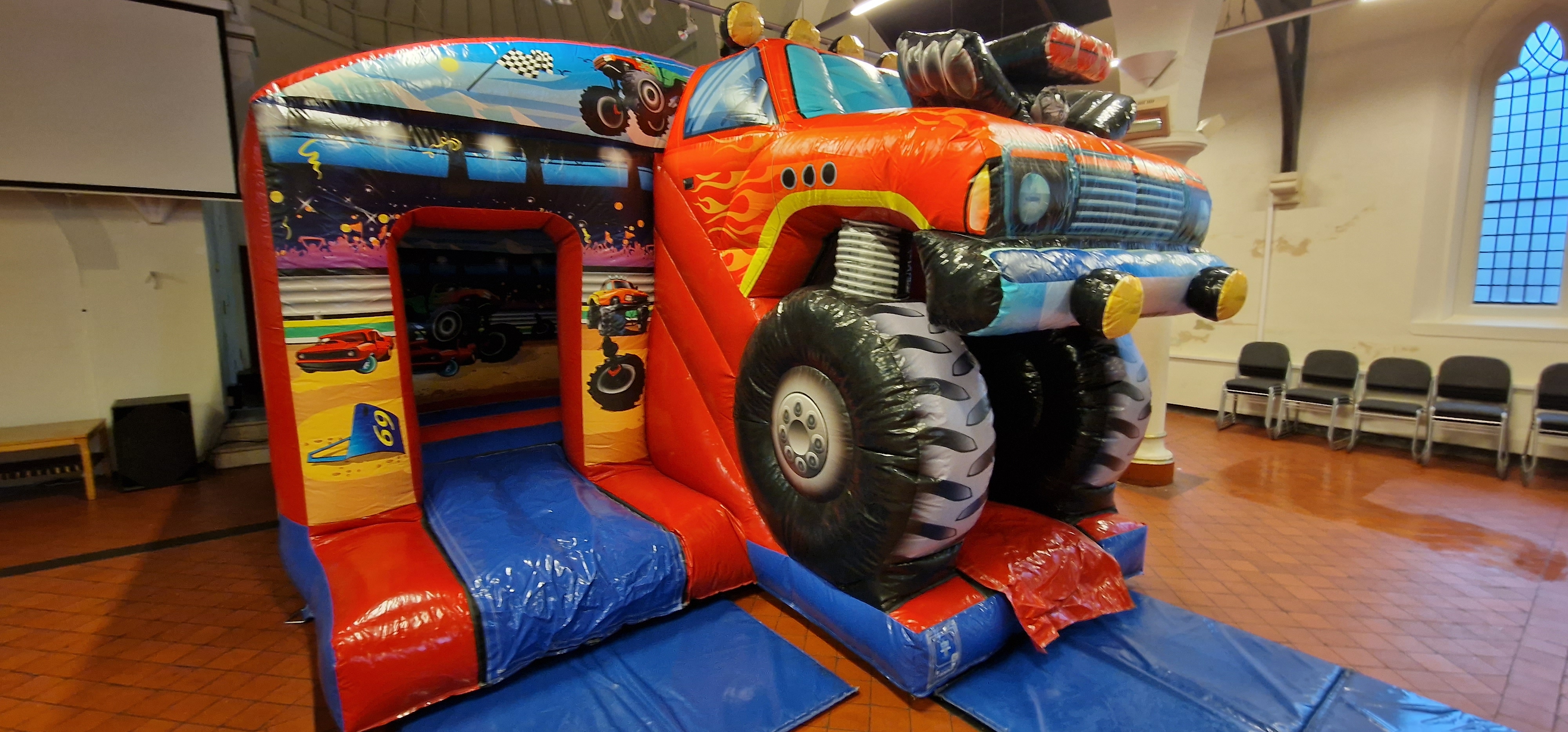 Monster truck - Bouncy Castle Hire & Soft Play Hire in Pulborough ...