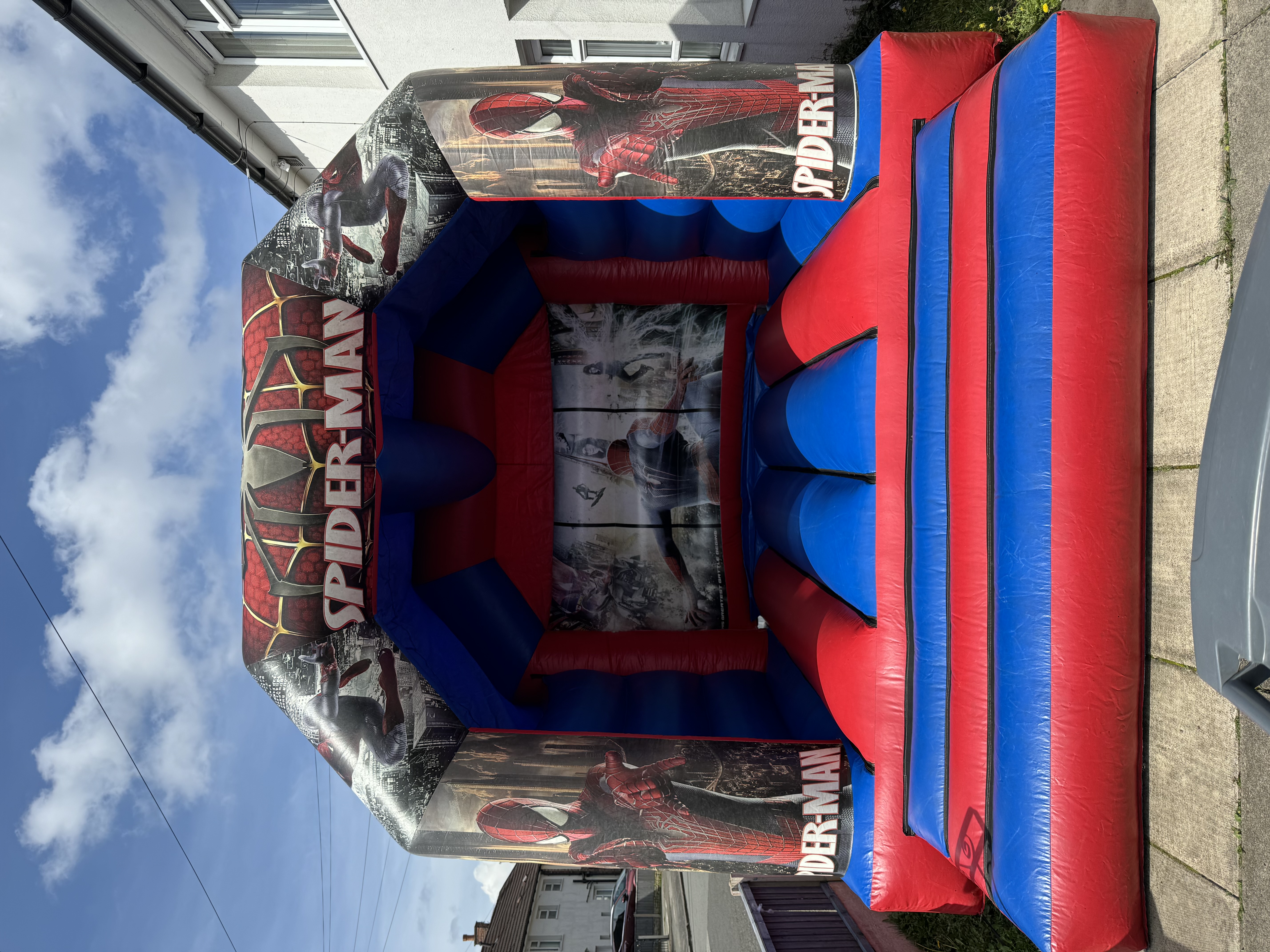 Spider-Man Bouncy Castle Hire Liverpool