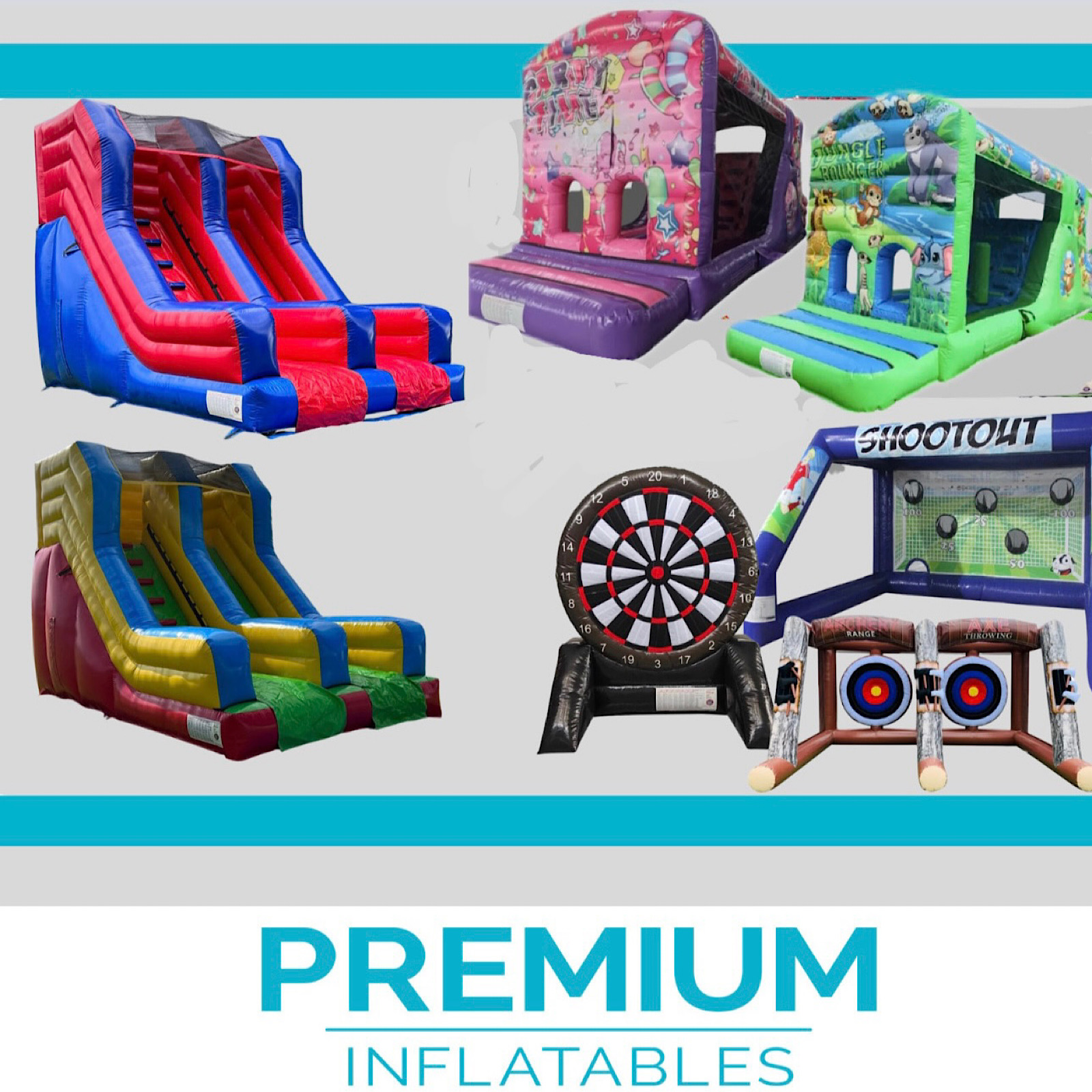 Events and Entertainment Bouncy Castle & Inflatable Games Hire