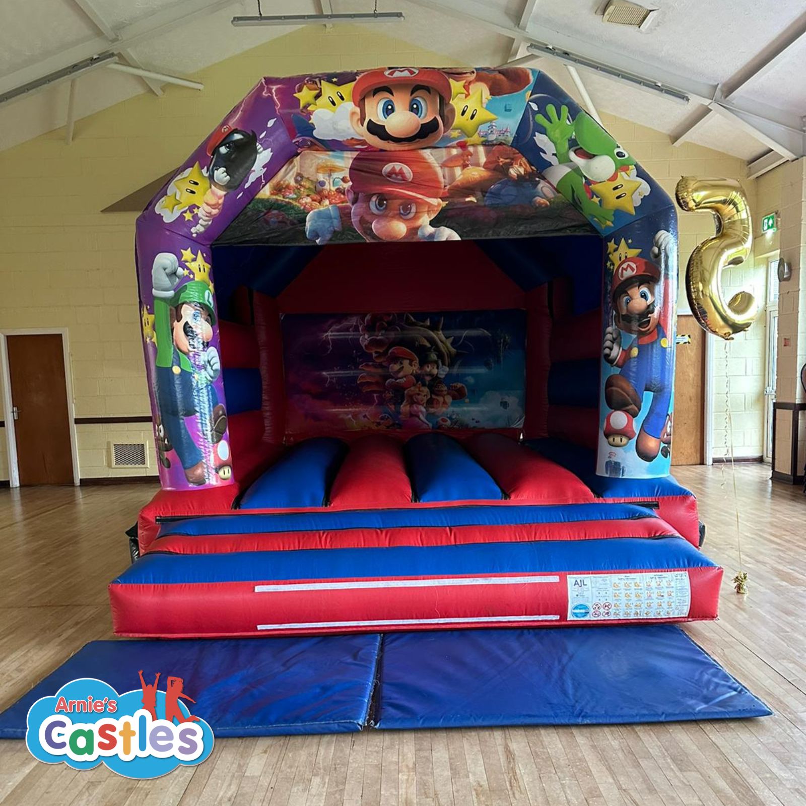 hire a Super Mario bouncy castle | Arnie's Castles | Stoke