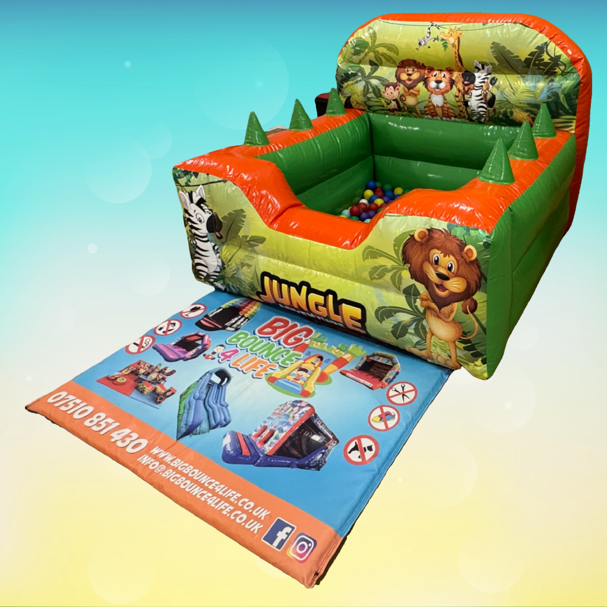 Jungle Adventure Ball Pit - Available for hire