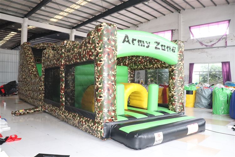 Army Zone Adventure Run - Hire in Co Westmeath | ABC Bouncy Castles