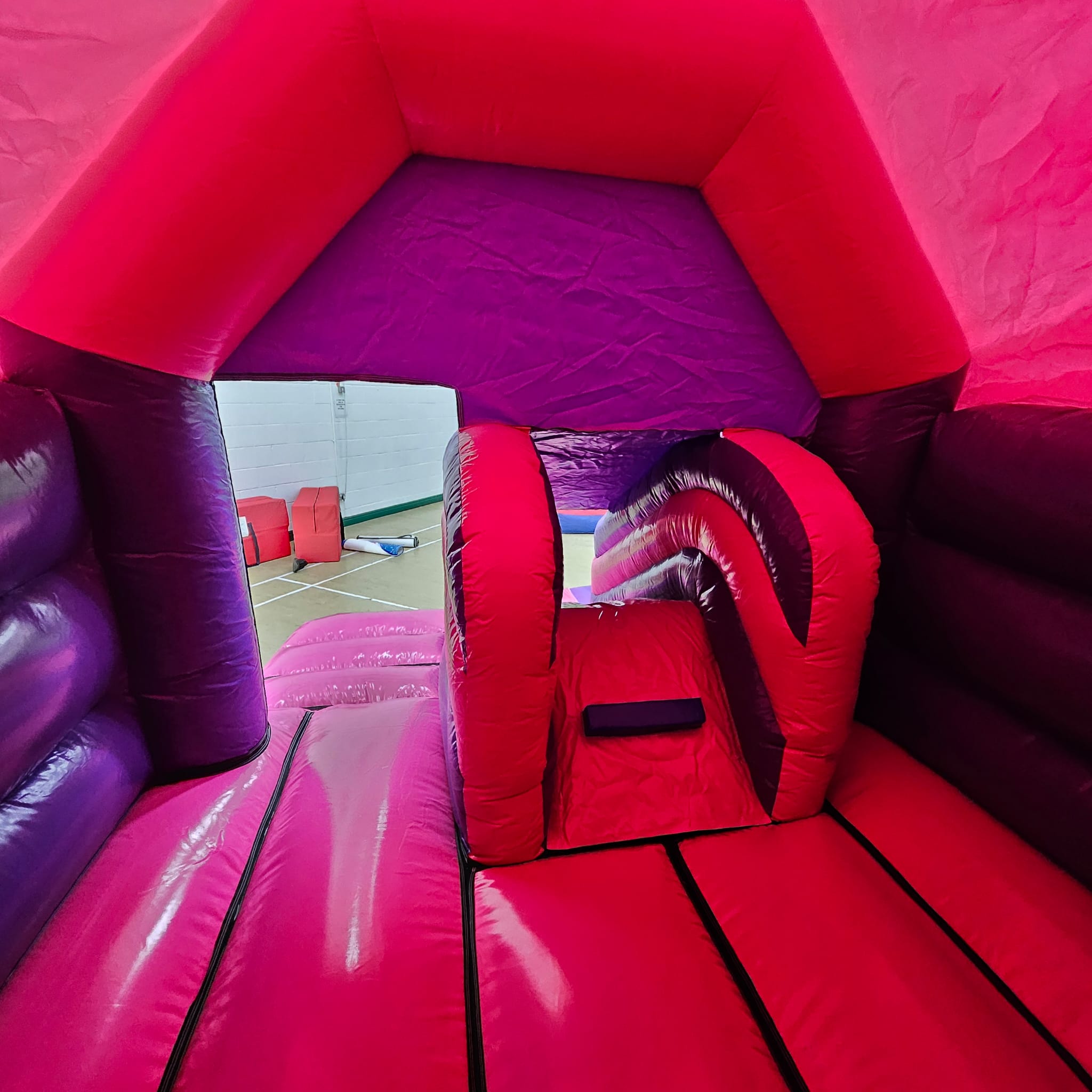 Mermaid Pink and Purple Combi Castle | Bouncing Mad Scarborough