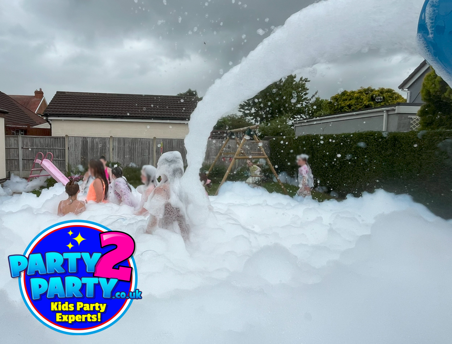 FOAM CANNON PARTY HIRE (FOAMTASTIC CANNON) ONE (1) HOUR HIRE - Children ...