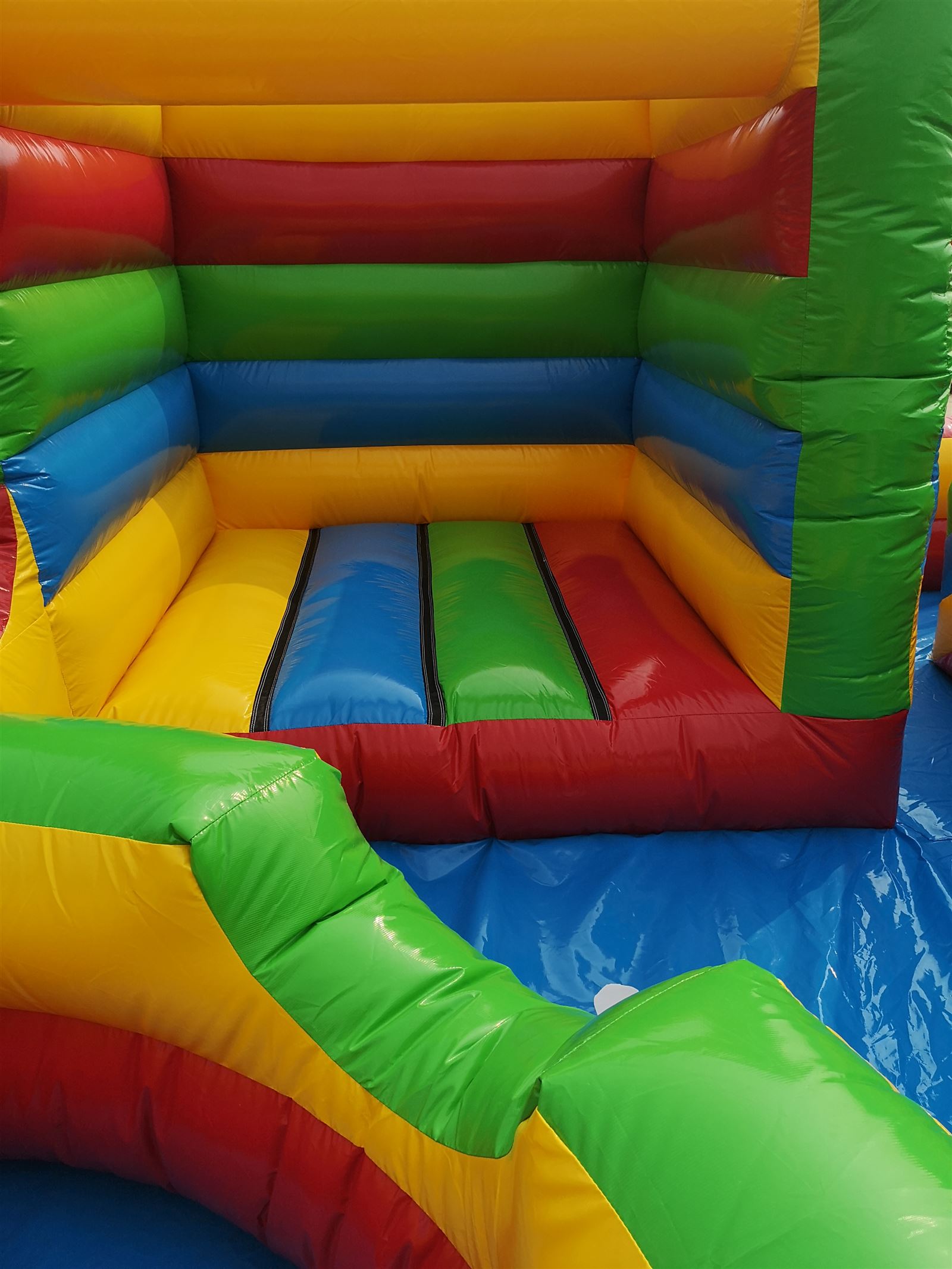 BBOL-116 - 15x15x6.5ft - Playpark - (Red, Yellow, Green, Blue) - Bouncy ...