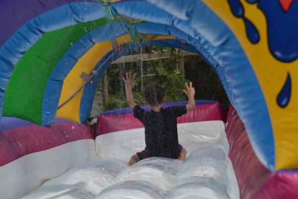 Double Lane Wild Splash Slip & Slide (Wet Play Only) - Best Bouncy ...