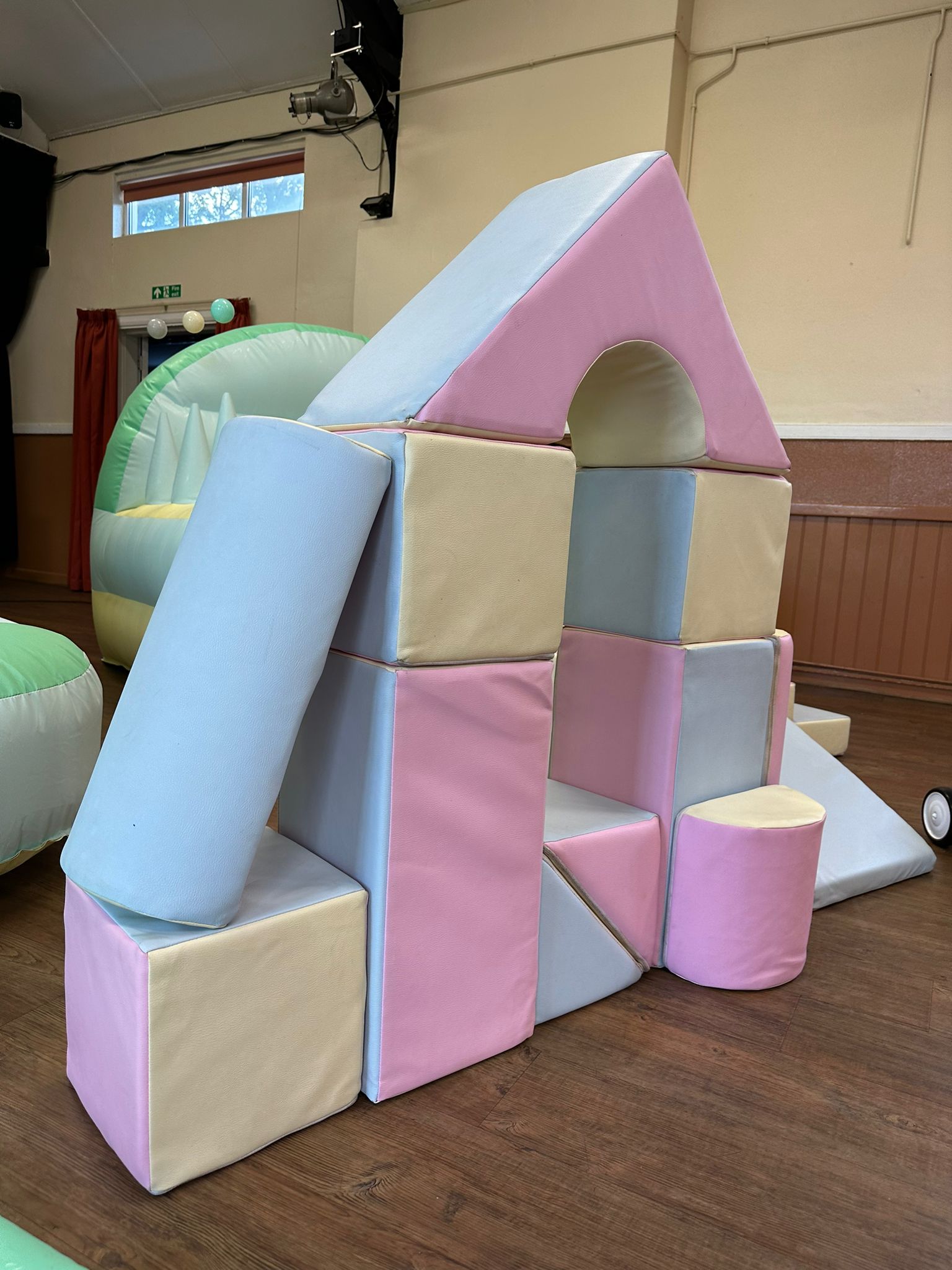 The Pastel Bouncy Castle & Soft Play Package - Hire in Ware, Hoddesdon ...