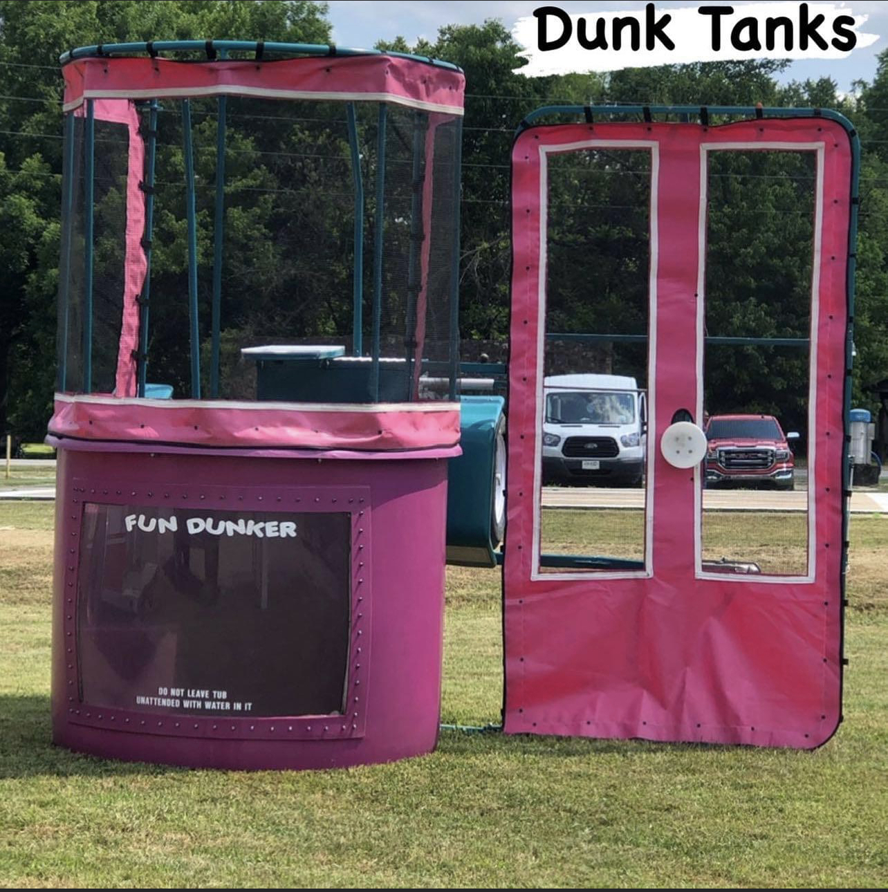 Dunk Tank - Inflatable Hire in Arkansas | HAPPY JUMPERS INFLATABLES ...