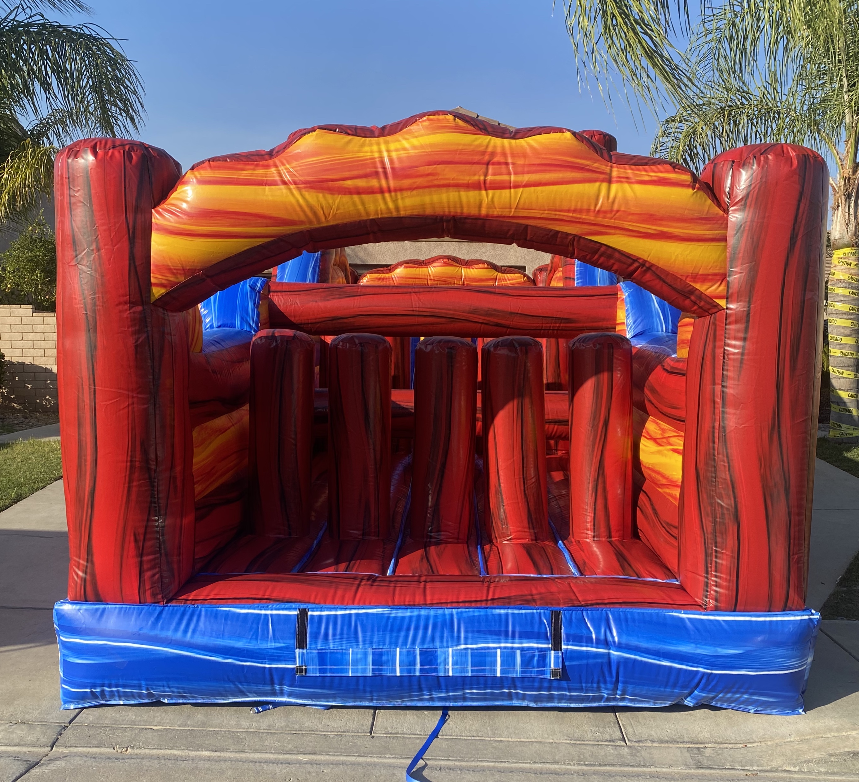 30 ft Fun Run Obstacle Course - Bounce House Rental, Laser Tag, Water ...