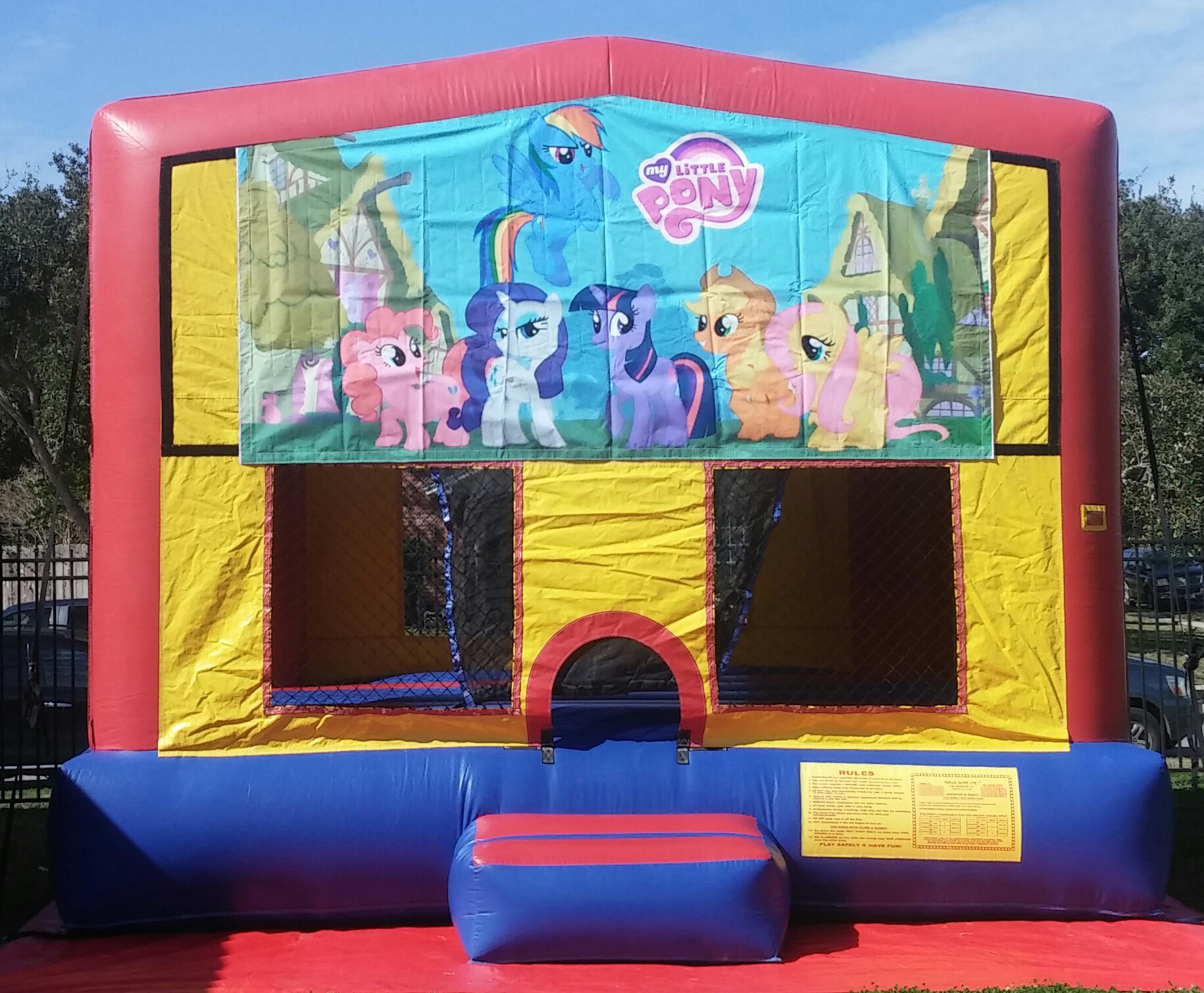 15x15 Bounce House Themes (Banner Only) - Bounce House & Event Rentals ...