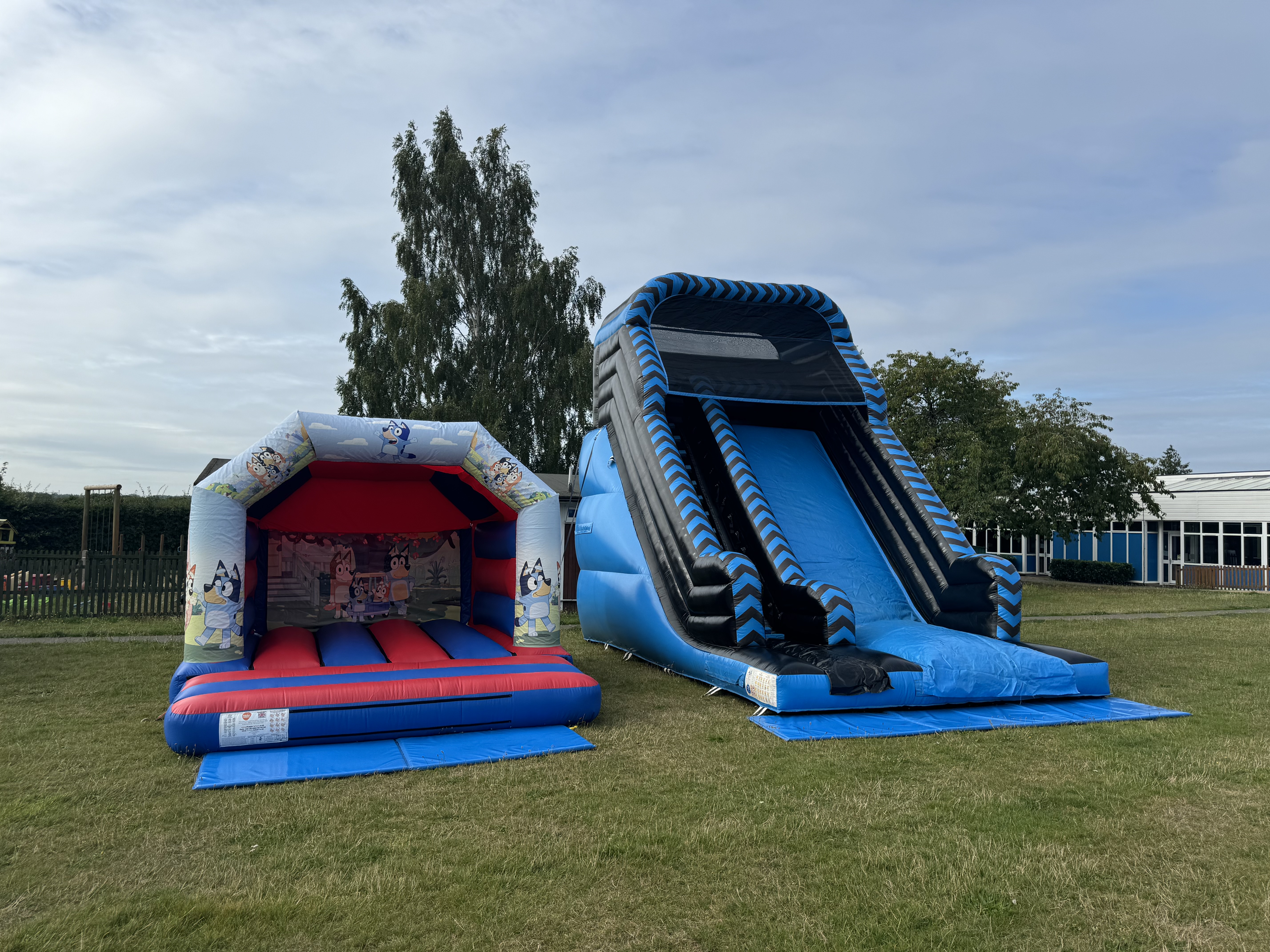 12ft slide & superhero boom bouncy castle - Hire in Stevenage | C&O ...