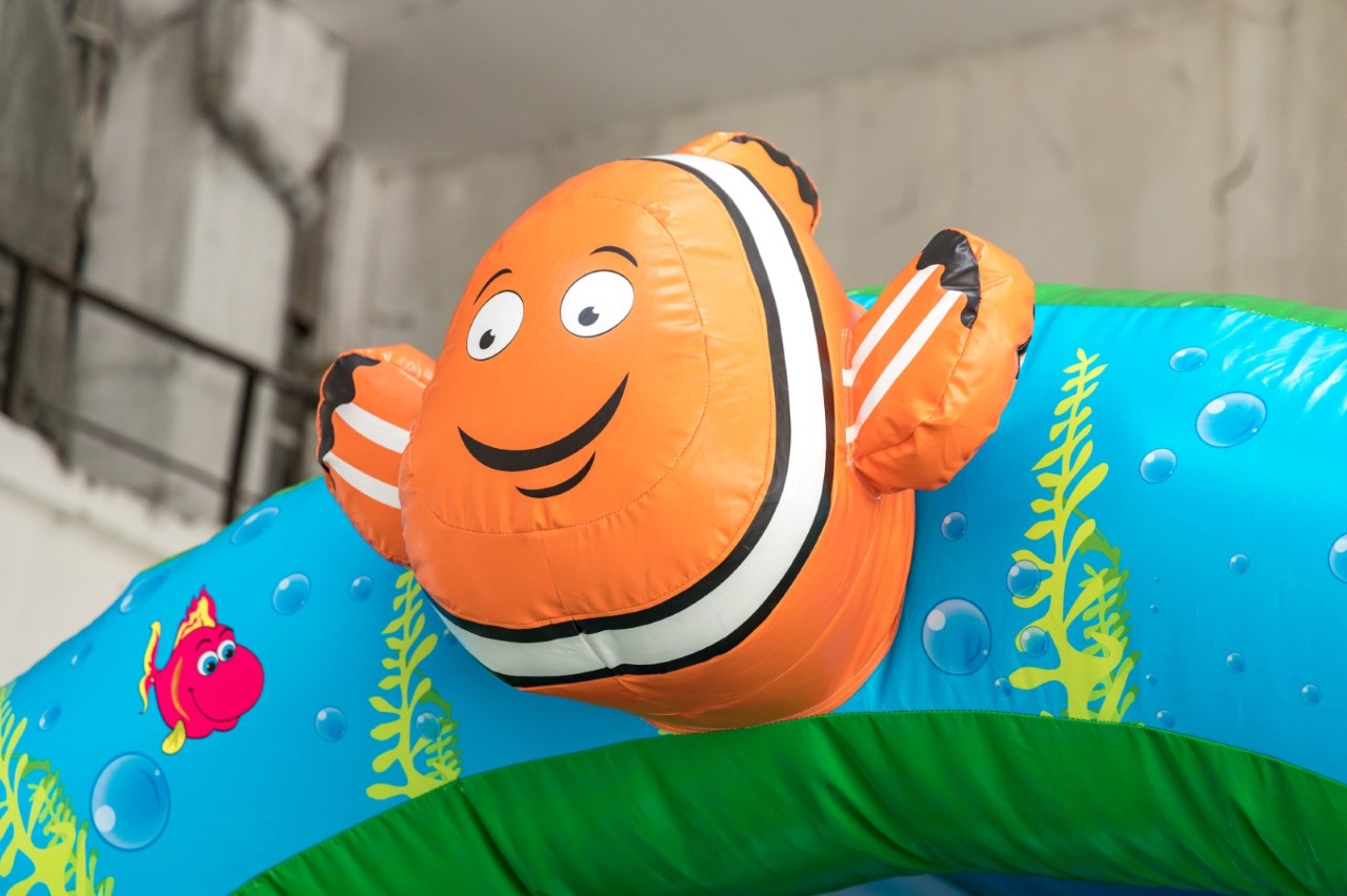 Activity Bouncy Castle 3D Nemo themed 13ft x 13ft - Bouncy Castle Hire ...