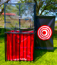 Dunk Tank - Hire in KY | Bounce 'N Round Inflatables