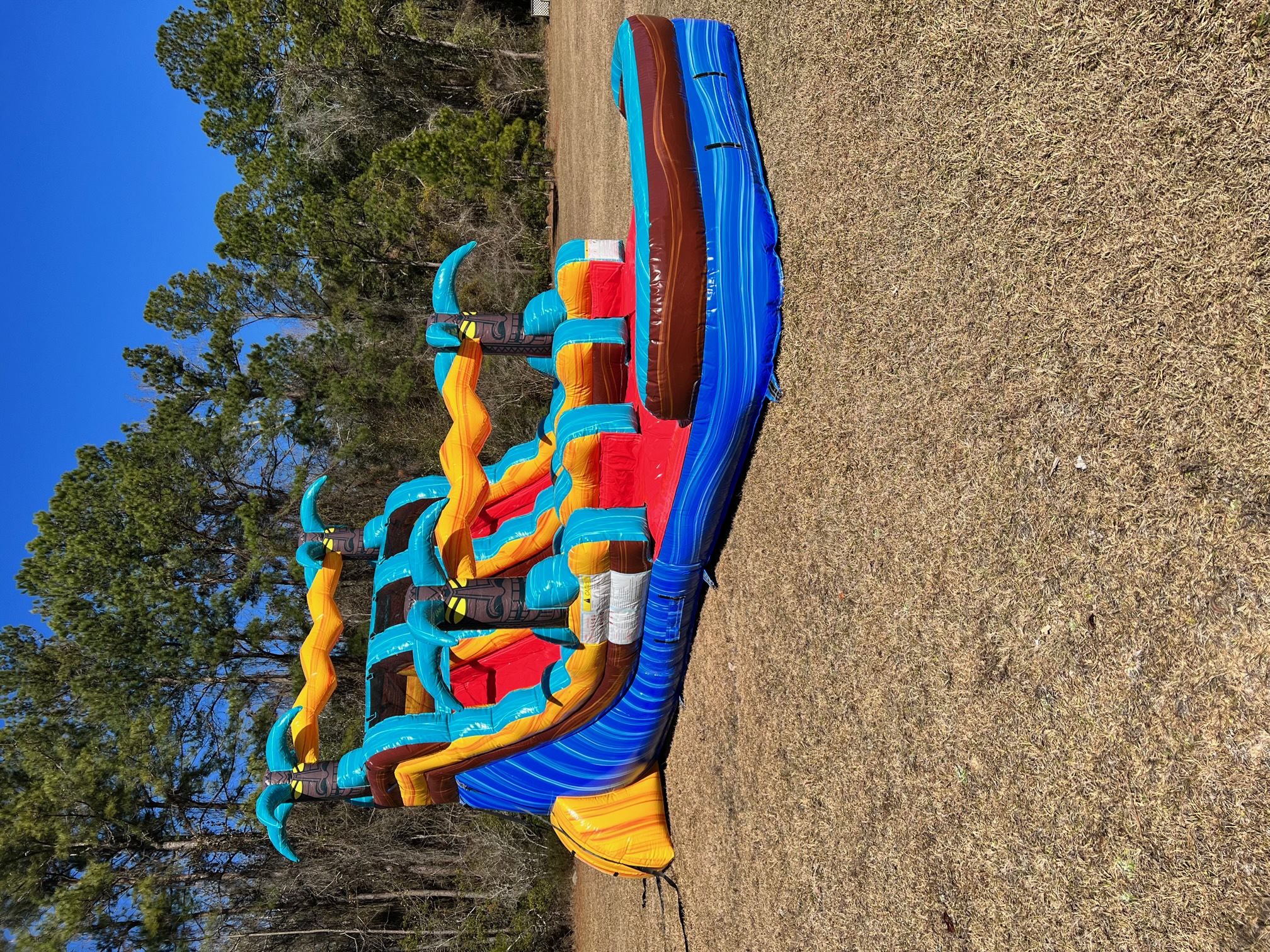 16ft Tropic Shock Double Lane Waterslide - Rentals in South Ga