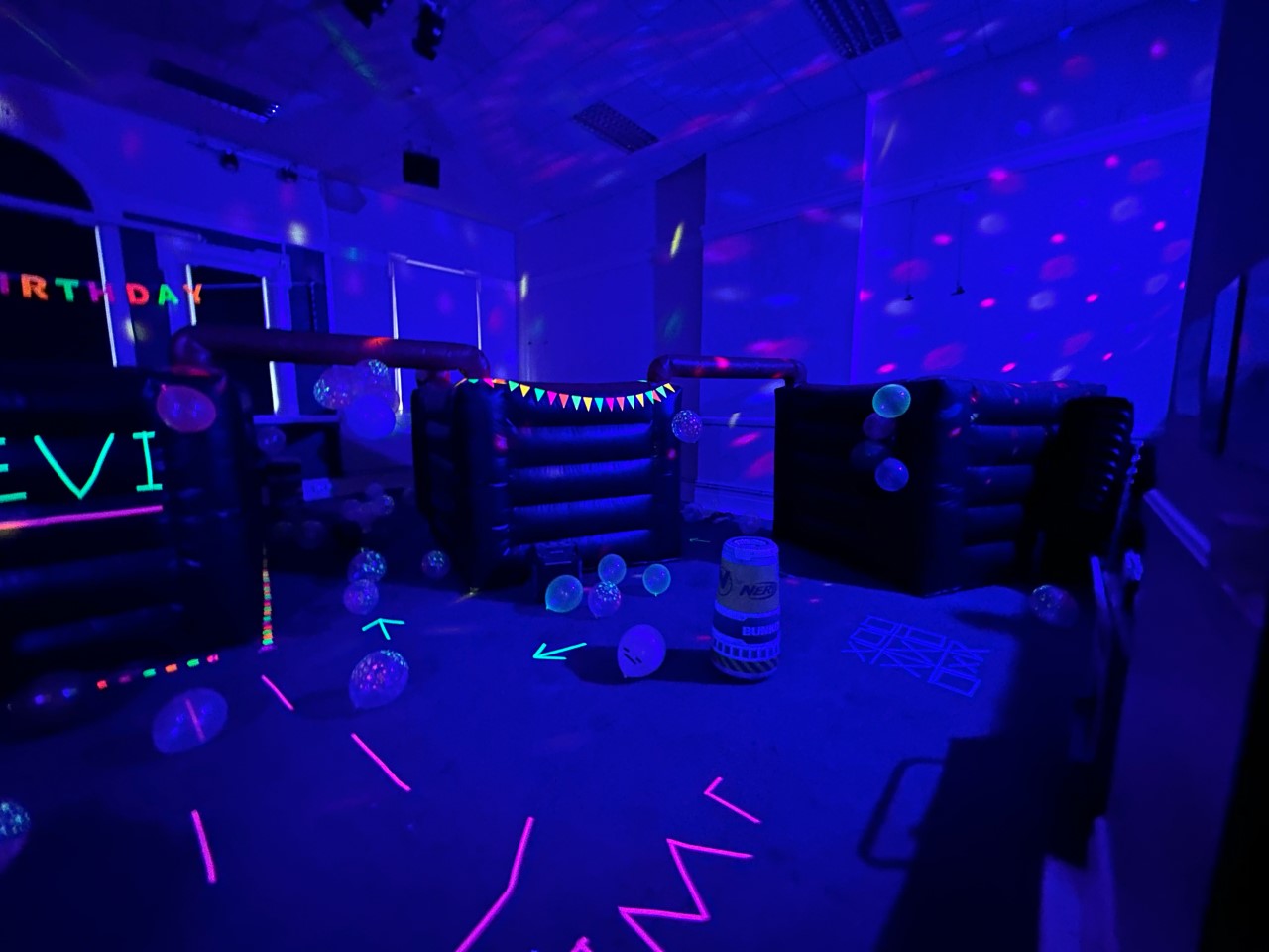 Nerf arena - Bouncy Castle Hire in Louth, Horncastle, Mablethorpe ...