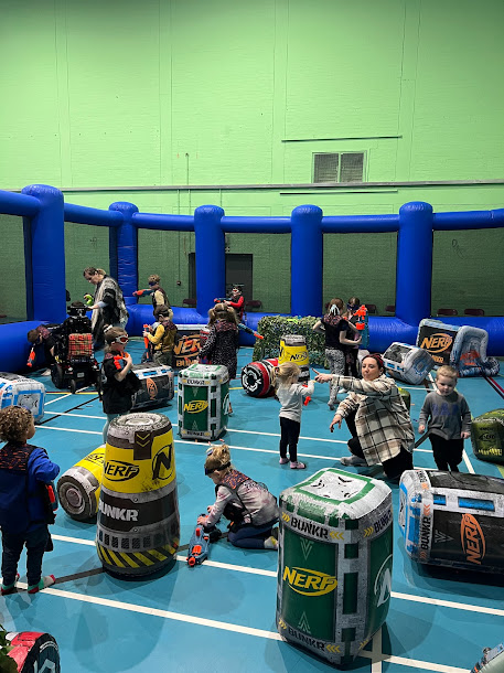 Nerf Battle Arena - Hire in Bridgend | R&B Inflatables