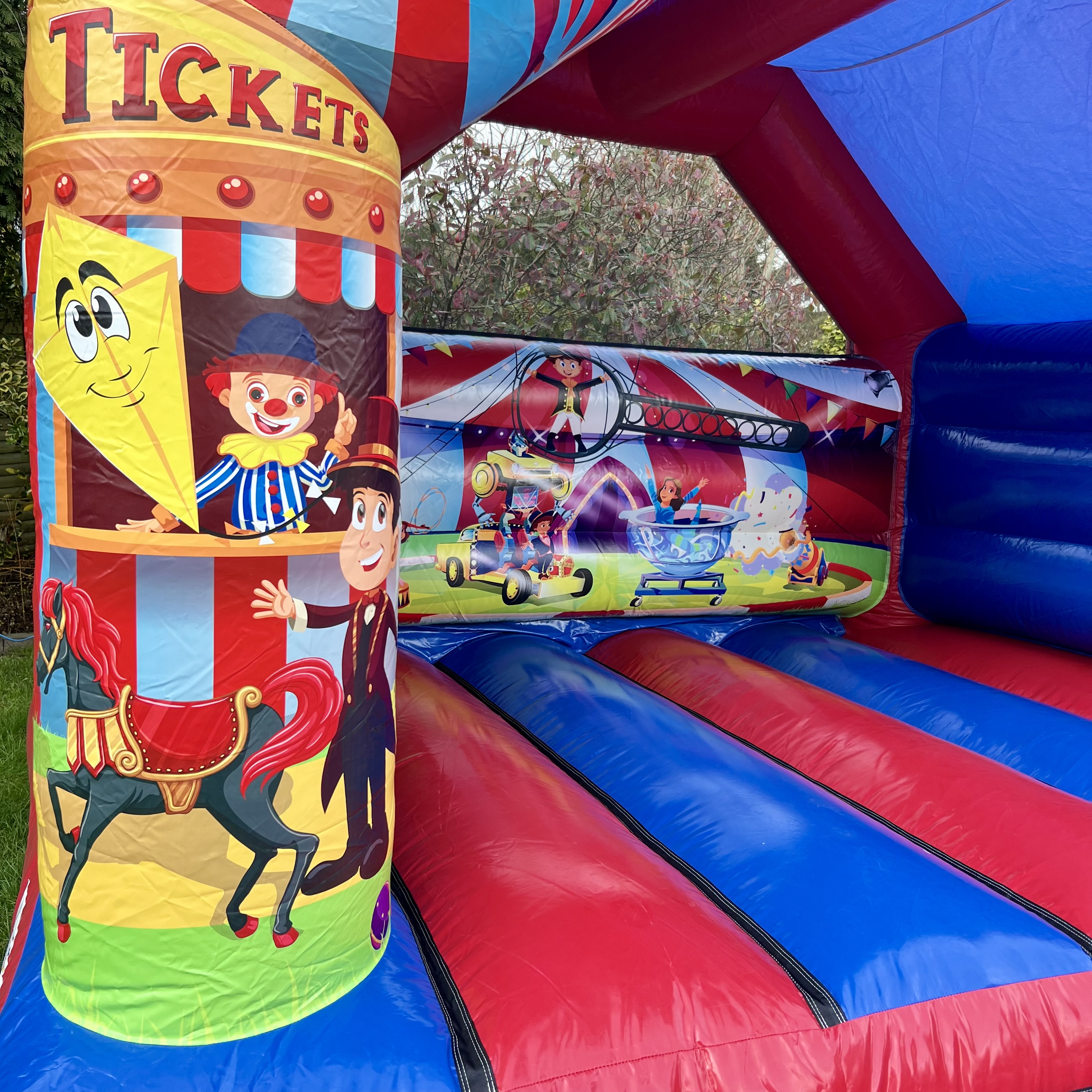Circus 3d Bouncy Castle - Bouncy Castle Hire in Crowborough, Tunbridge ...