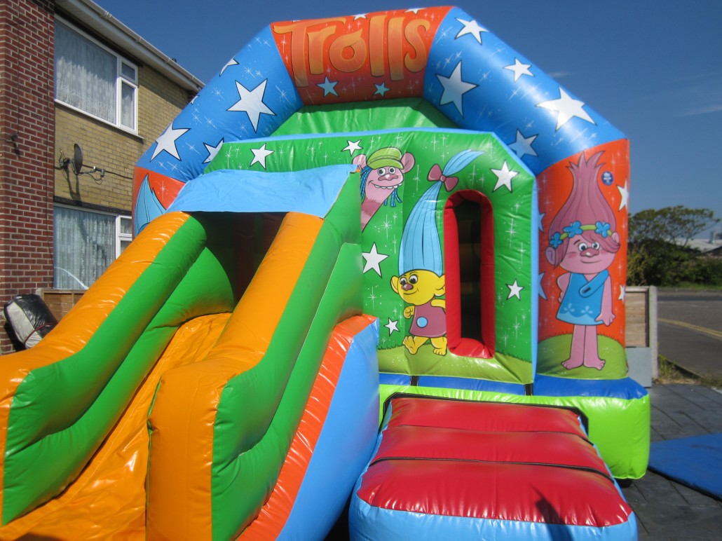 Bouncy Castle With Slide - Bouncy Castle Hire in Poole, Bournemouth ...