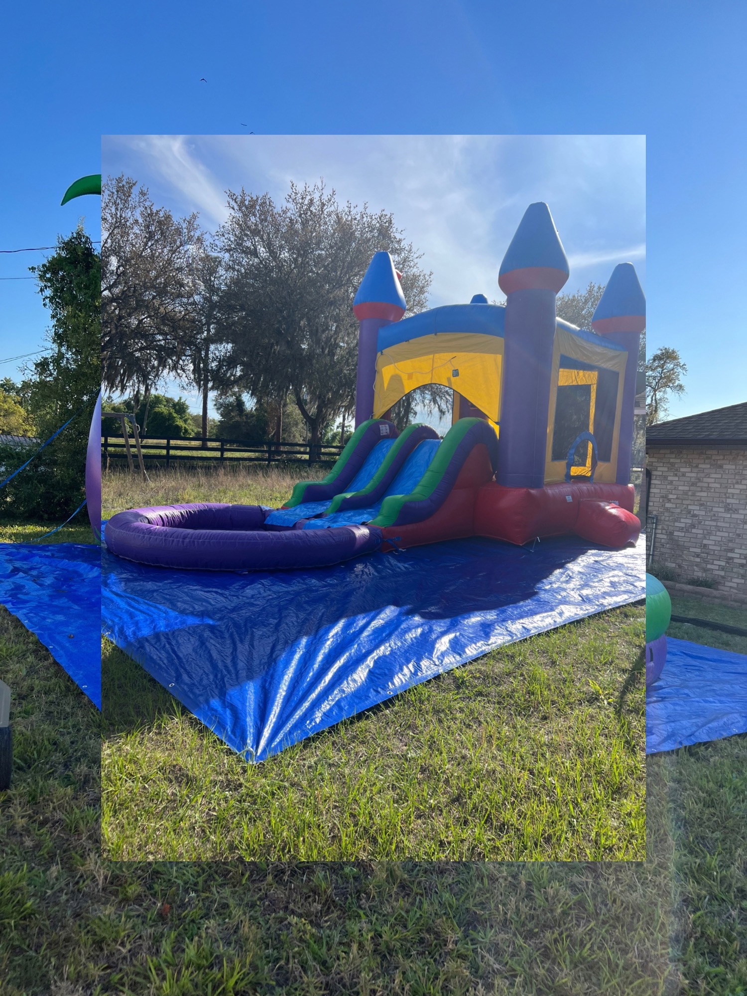 Combo Bounce Houses - Inflatables Rental in fl | All American Inflatables