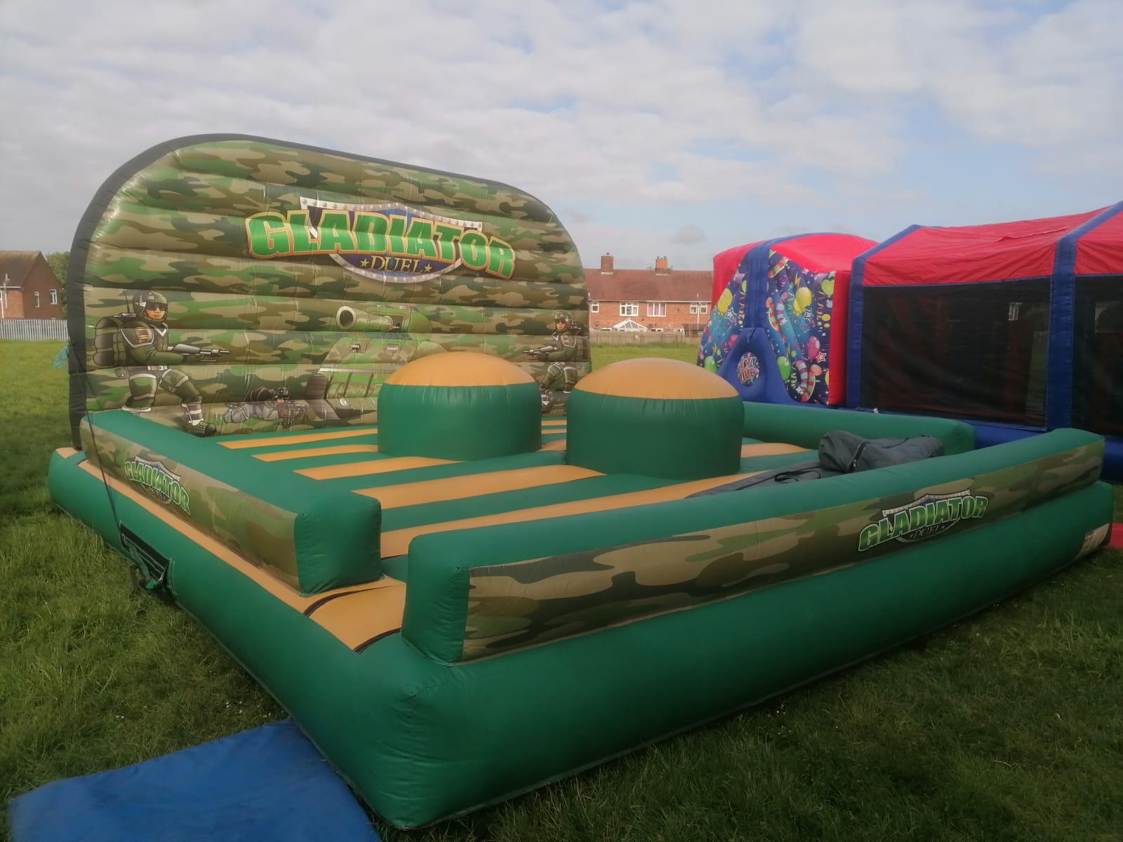 Army gladiator duel/Sticks - Bouncy Castles in West Midlands, Cannock ...