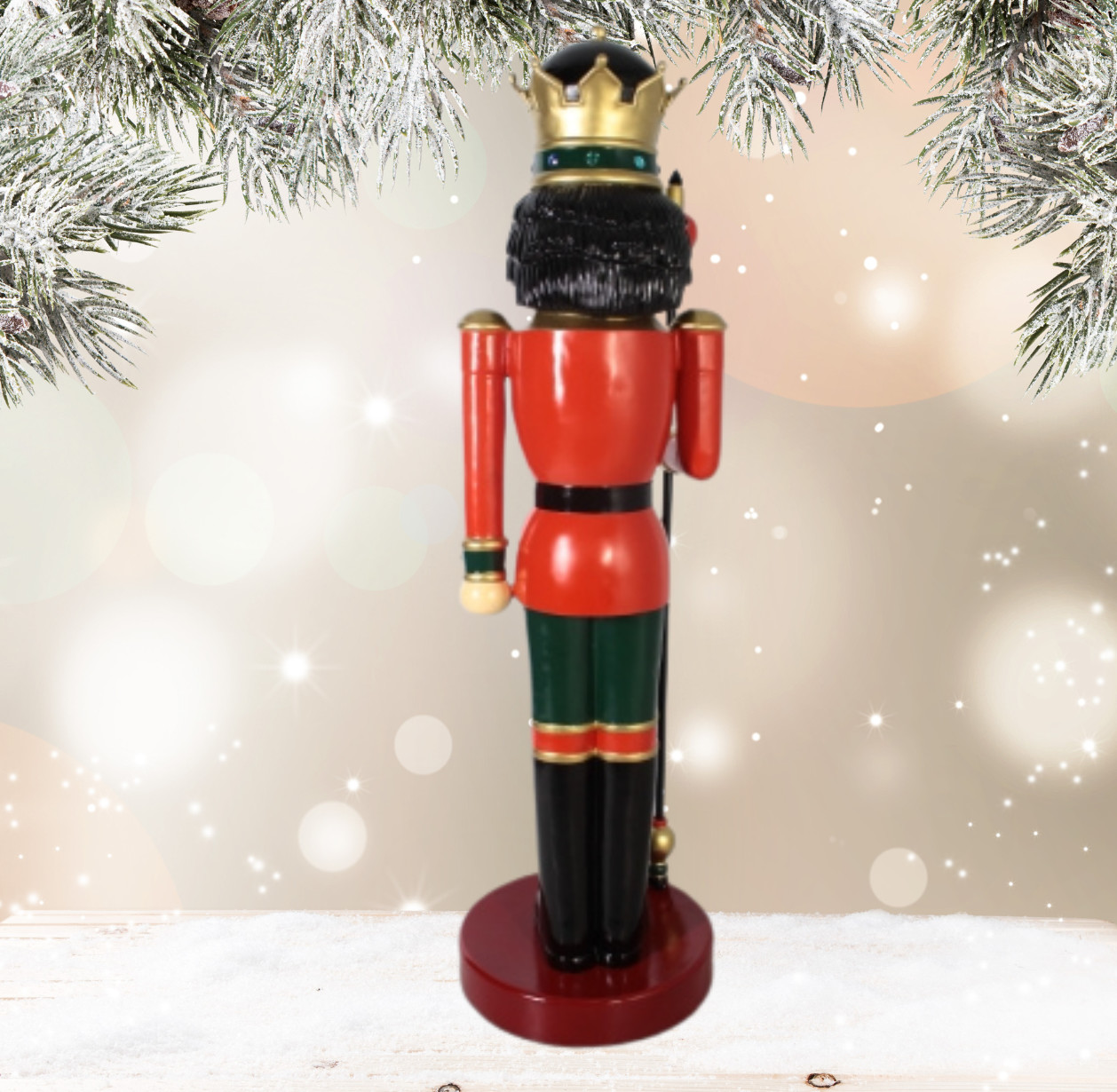 Red Nutcracker King with Sceptre Hire - Inflatable, Bouncy Castle ...