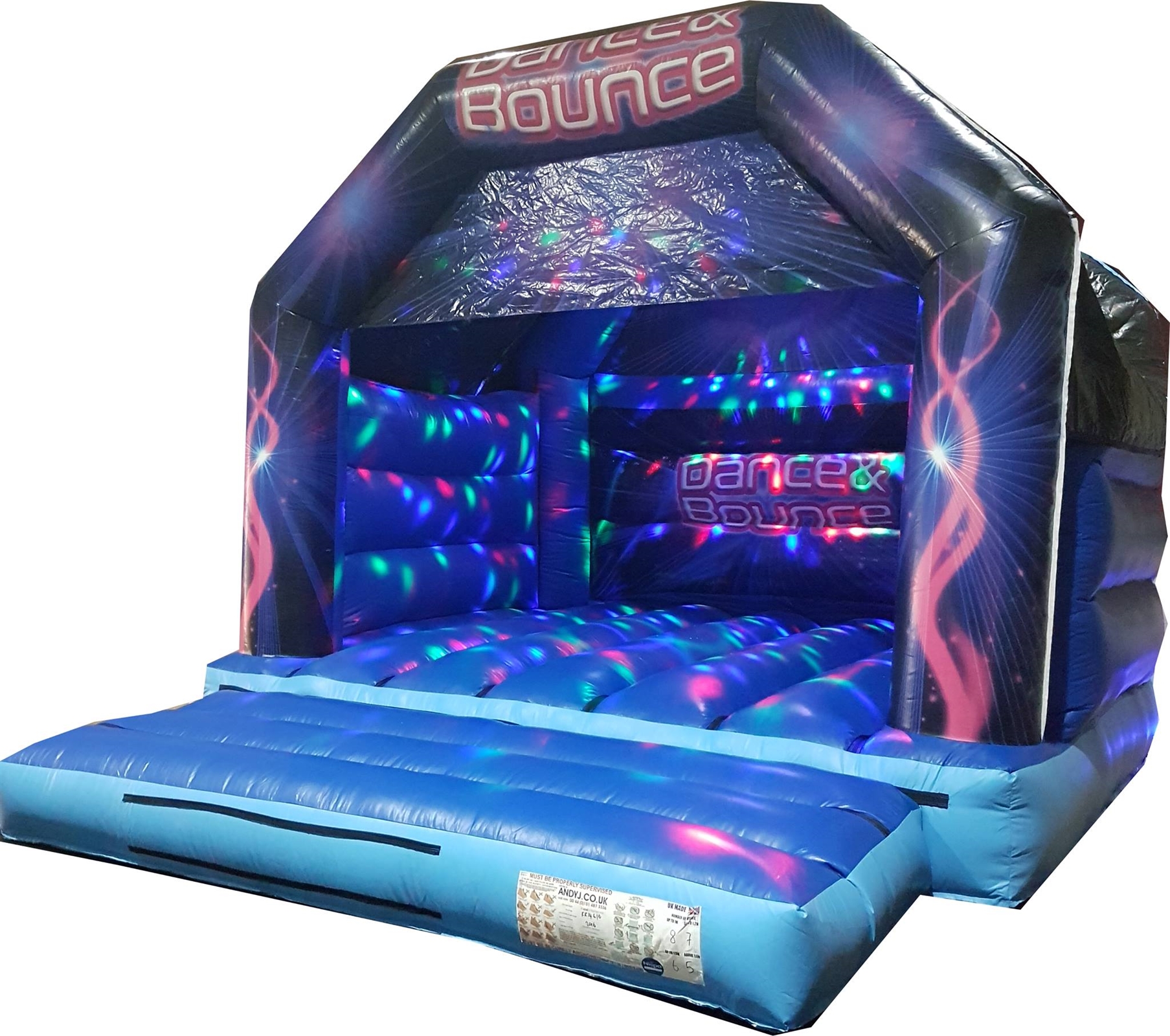 Dance & Bounce Disco Castle (Adults) - Bouncy Castle Hire in Hartlepool ...