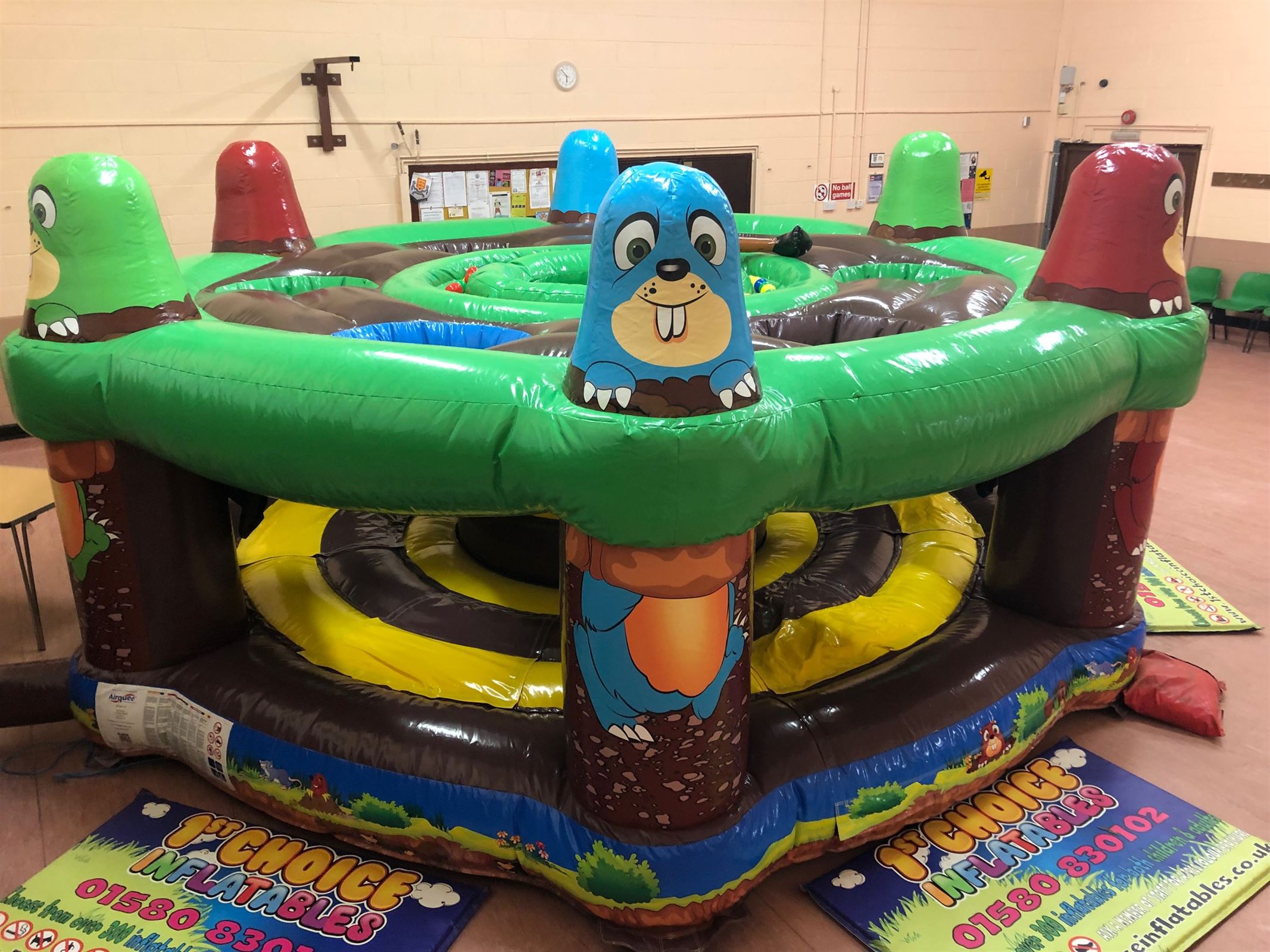 Human Whack a Mole 15ft x 15ft - Bouncy Castle Hire in Kent, East ...