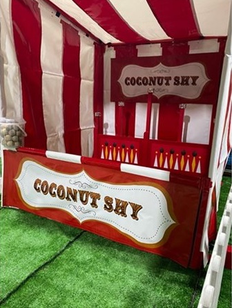 Coconut Shy Side Stall Hire | 5 ⭐️ Reviews | Happy Days Events