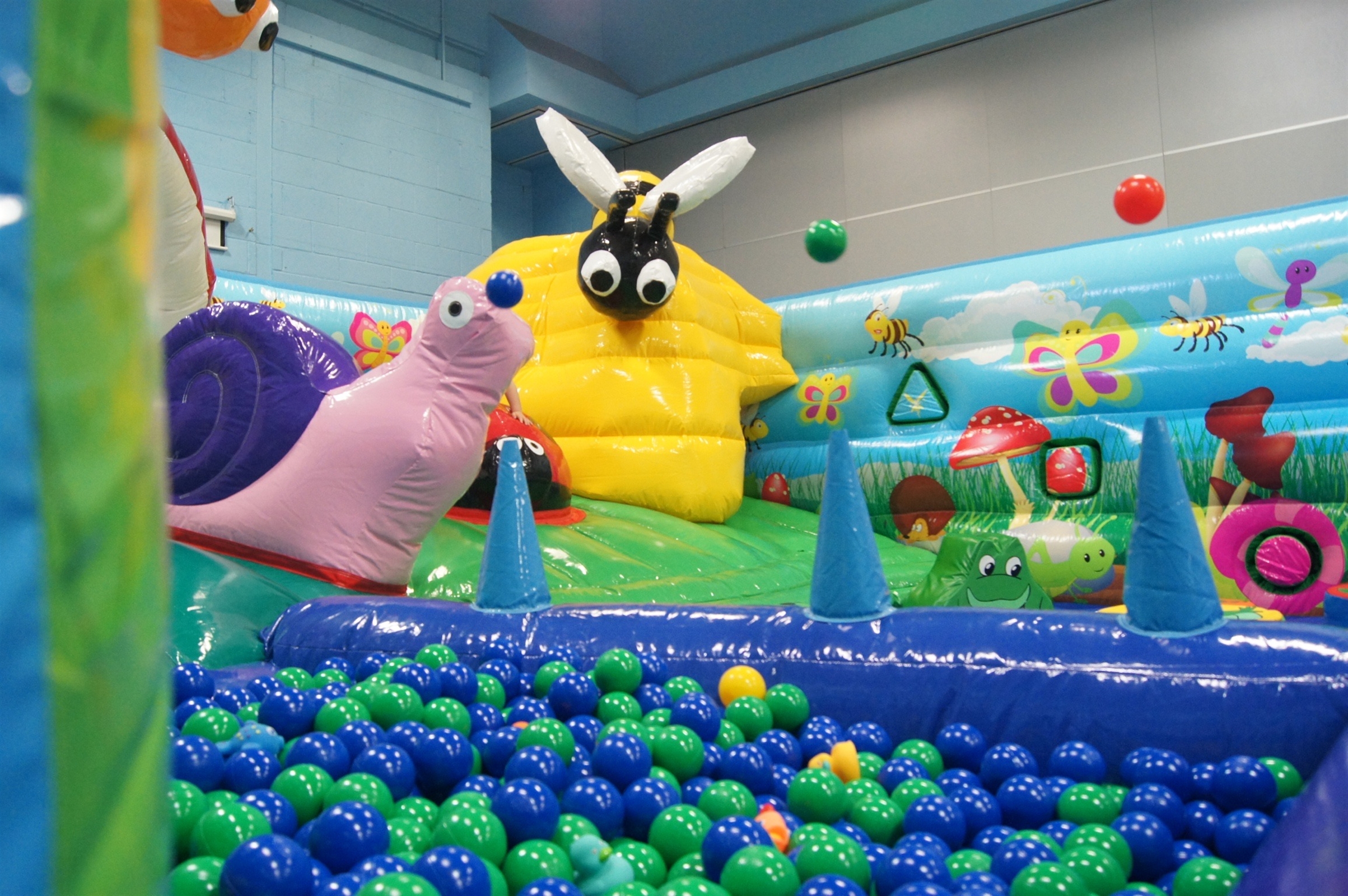 20ftx20ft Big Bouncy Bug Bed - Bouncy Castle Hire in Chichester & West ...