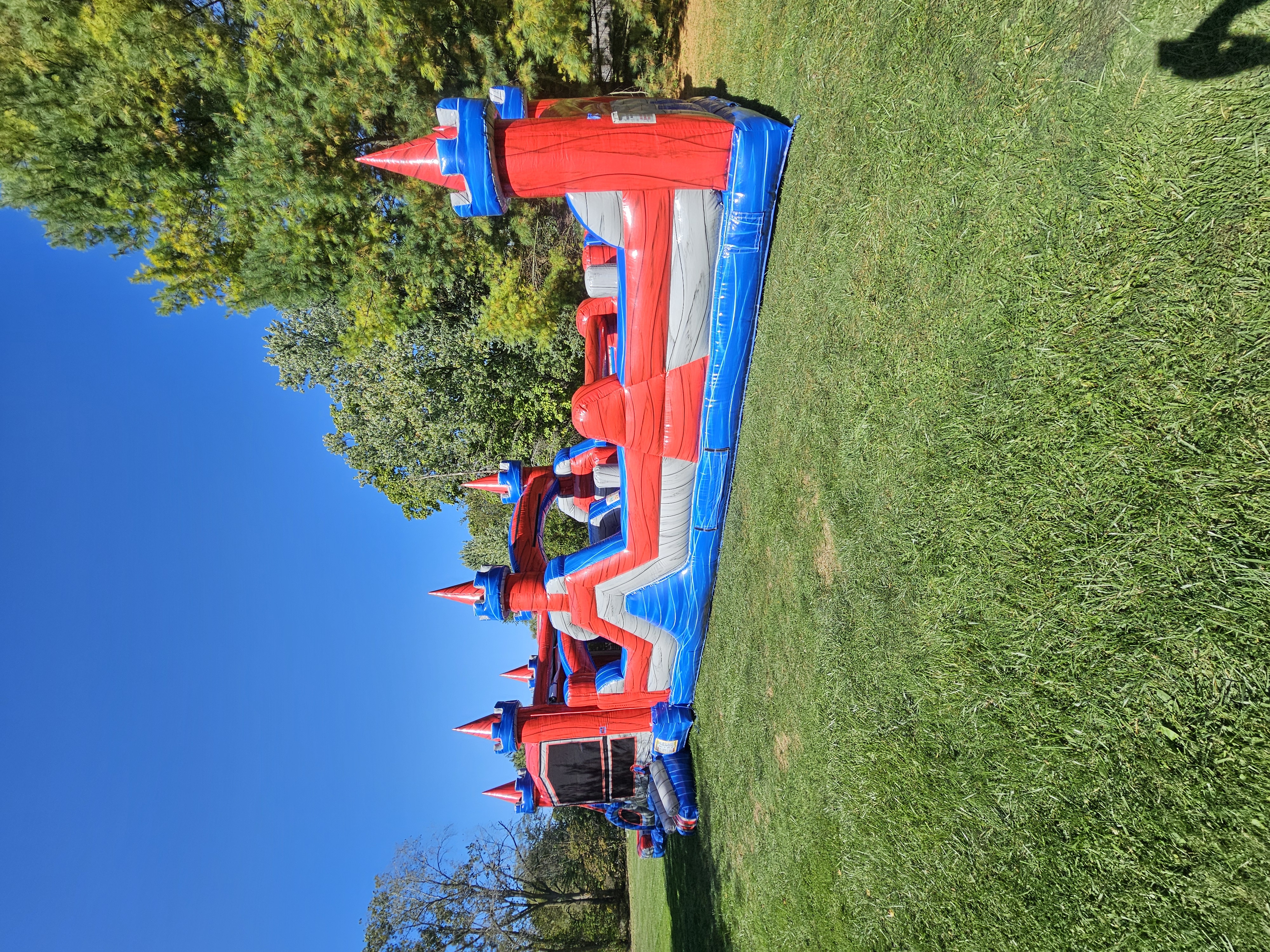 Rent 63 ft. Castle Tower Obstacle Course | Bounce House Kingz Lansing