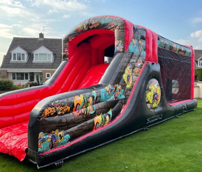 Inflatable Obstacle Course Hire | CJ Bouncy Castle Hire