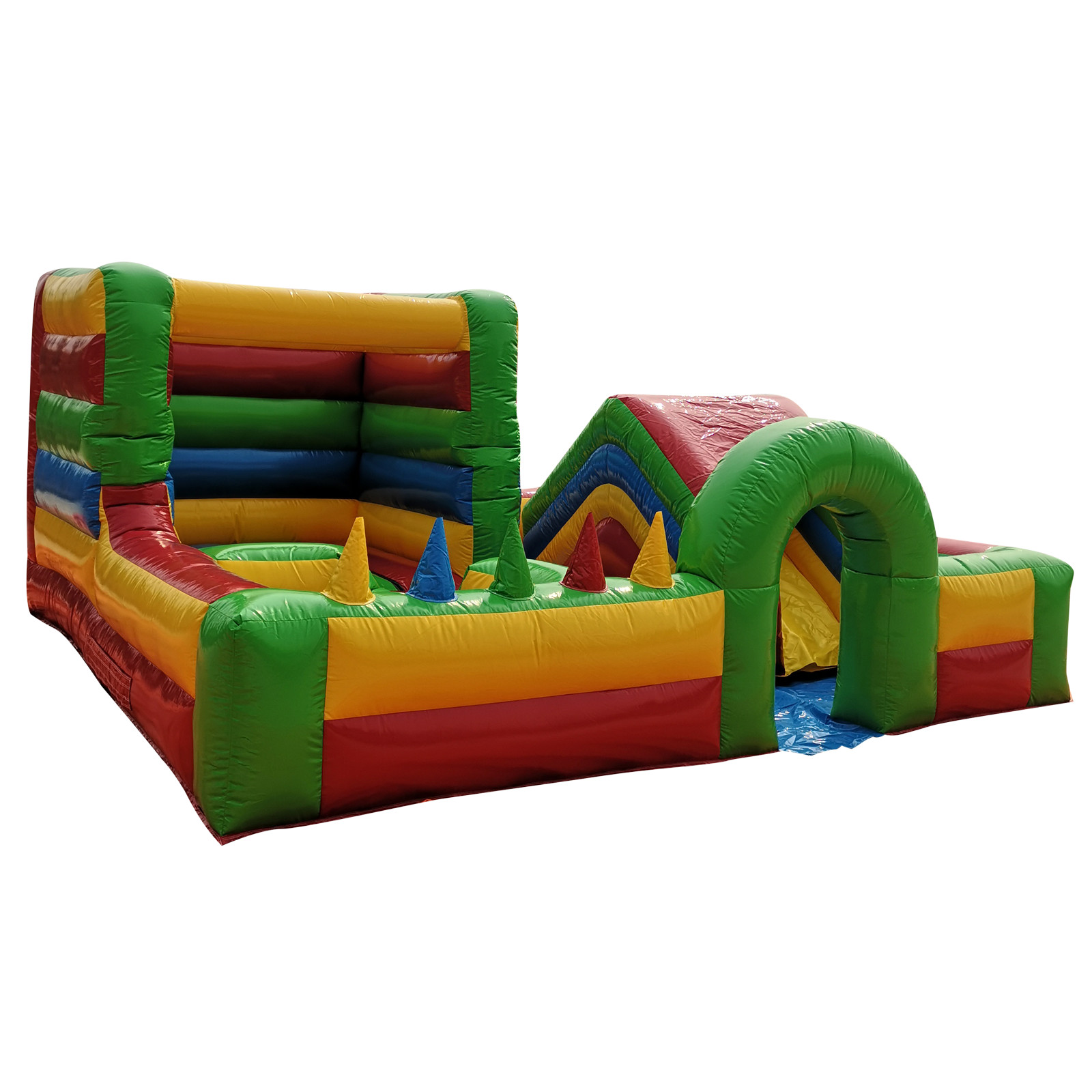 BBOL-116 - 15x15x6.5ft - Playpark - (Red, Yellow, Green, Blue) - Bouncy ...