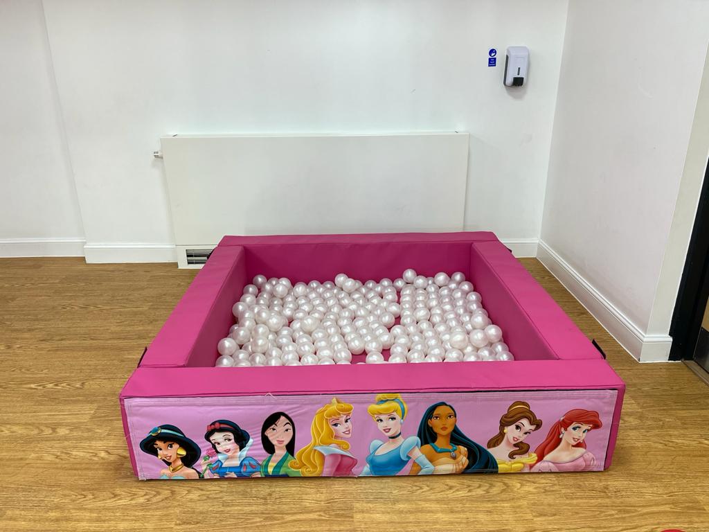 Princess Castle and Princess Ball Pool - Bouncy Castle Hire in Devon ...